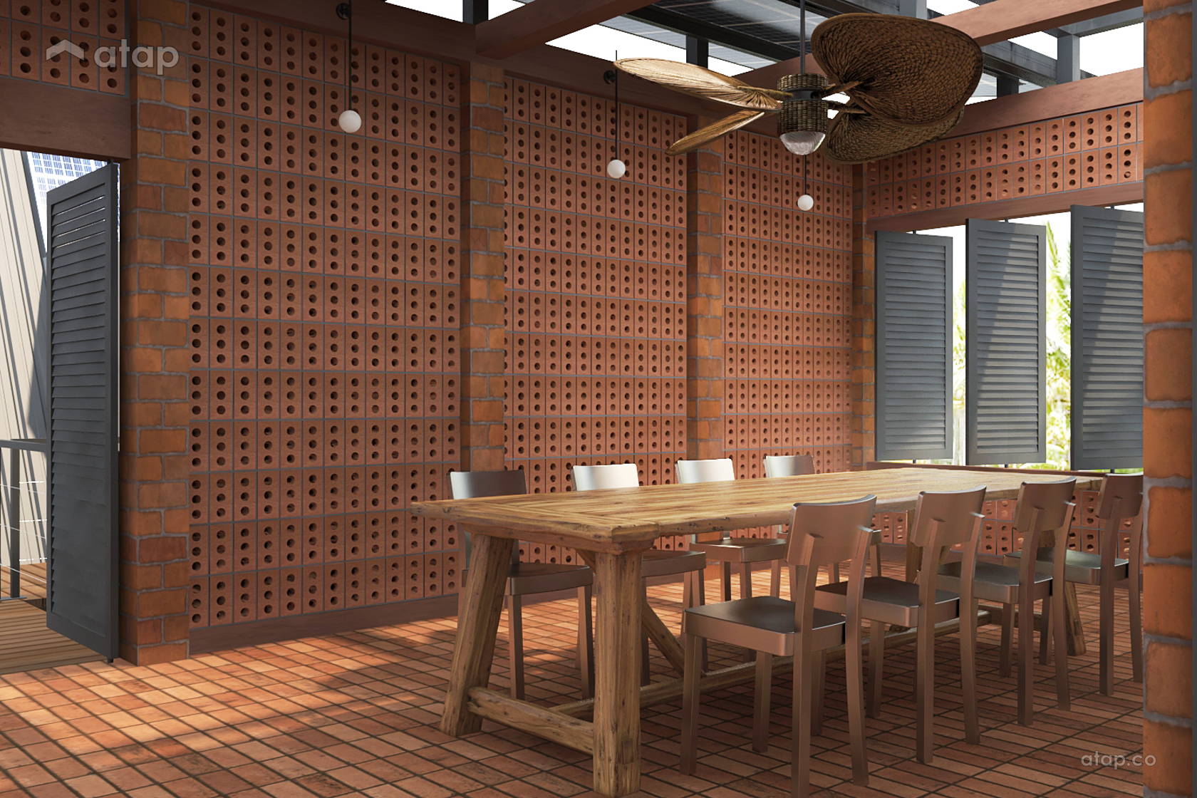 Asian Rustic Exterior others design ideas & photos Malaysia | Atap.co