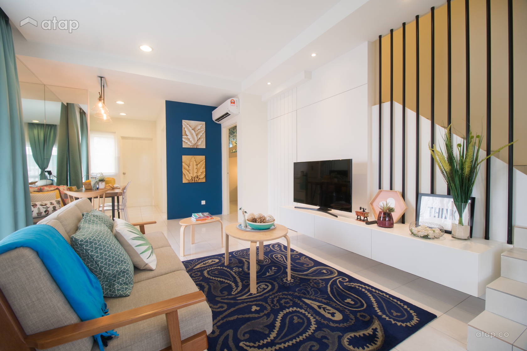 Asian Contemporary Living Room terrace design ideas & photos Malaysia ...