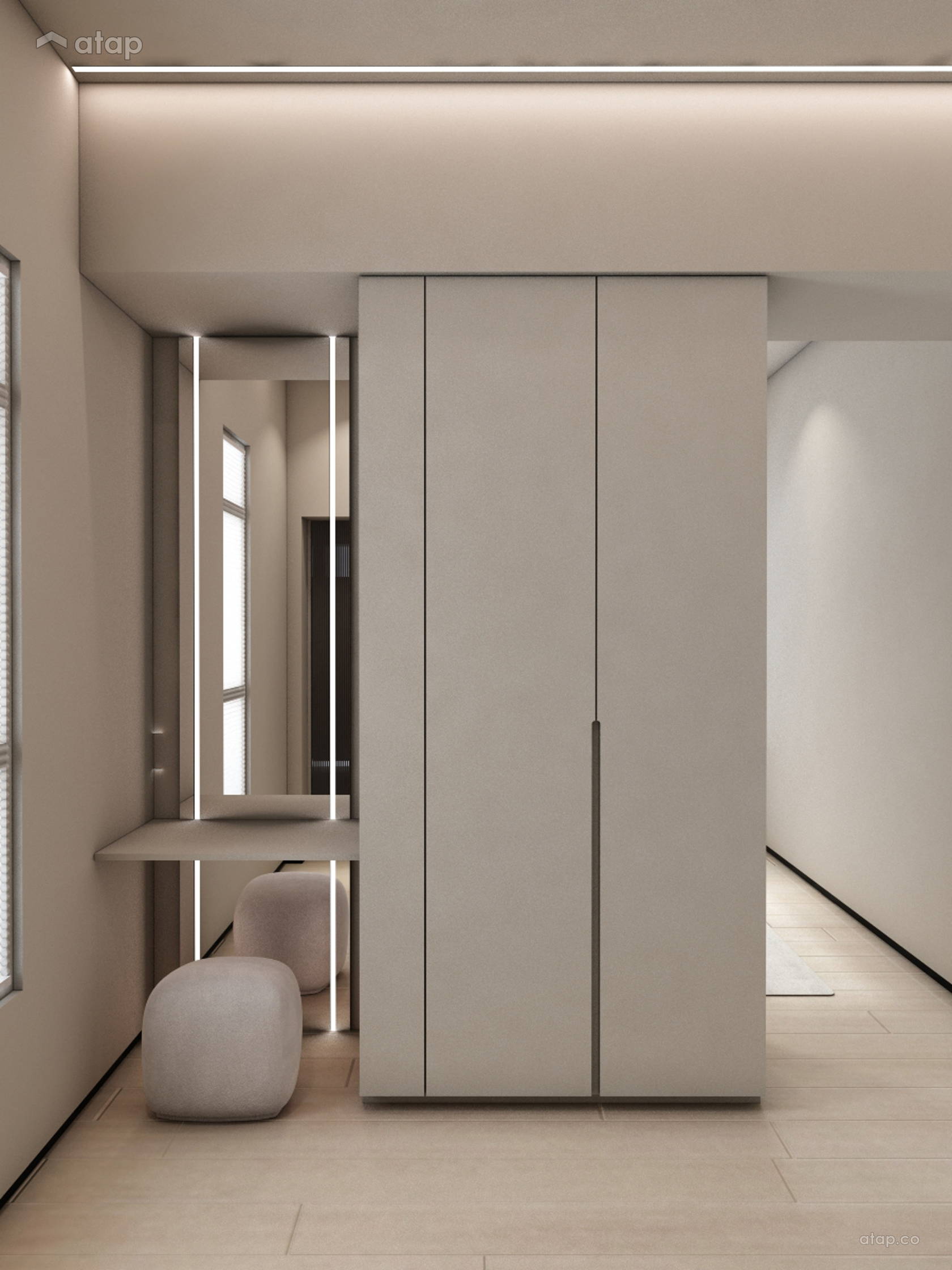 Contemporary Modern Bedroom condominium design ideas & photos Malaysia ...