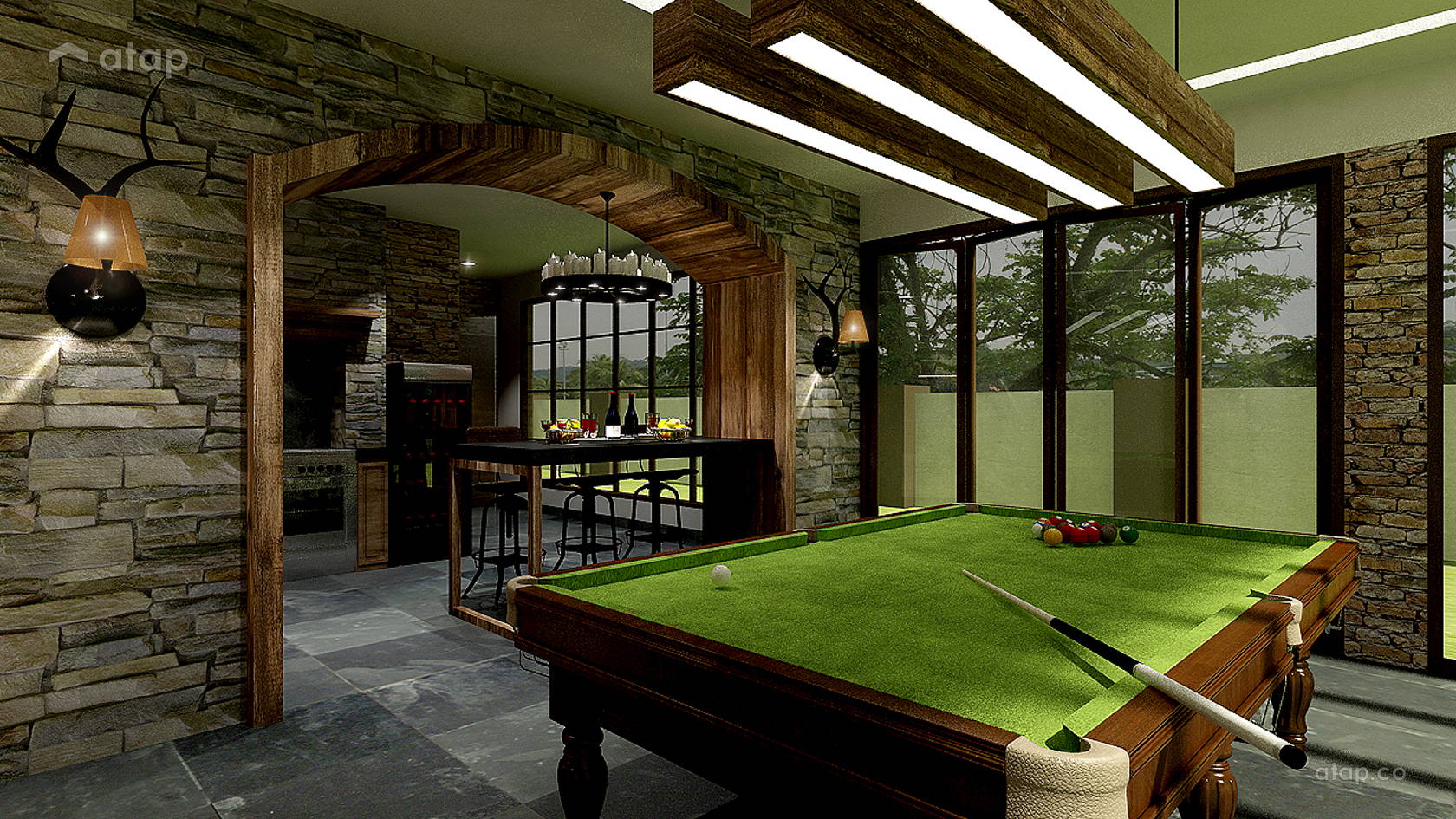 Rustic bungalow design ideas & photos Malaysia | Atap.co