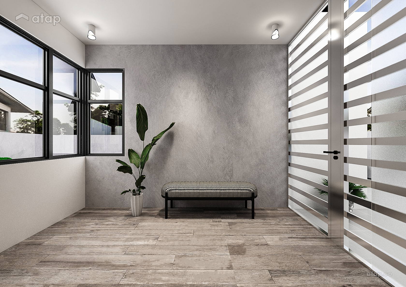 Contemporary Modern Foyer apartment design ideas & photos Malaysia ...