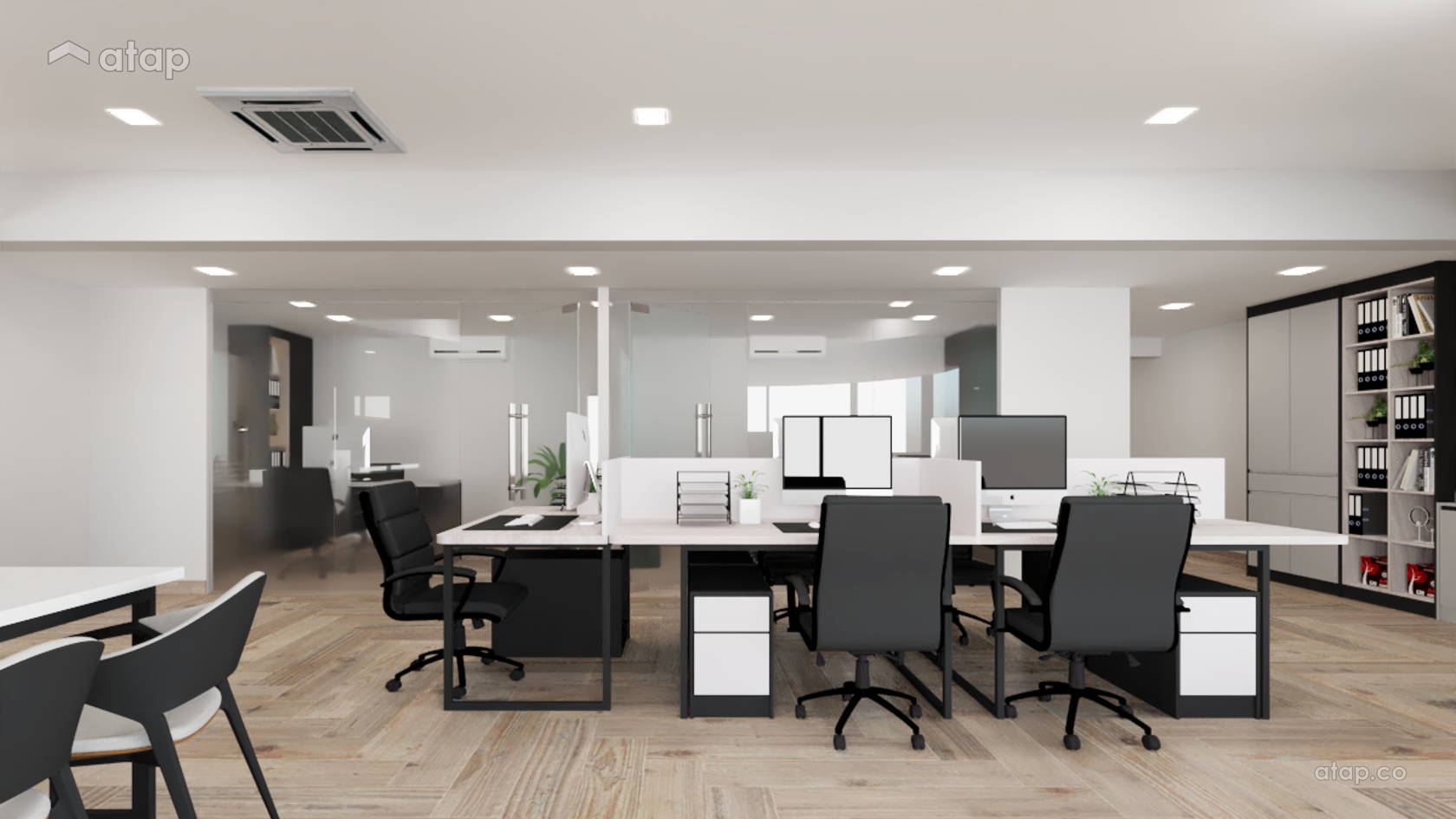 Modern Scandinavian Office others design ideas & photos Malaysia | Atap.co