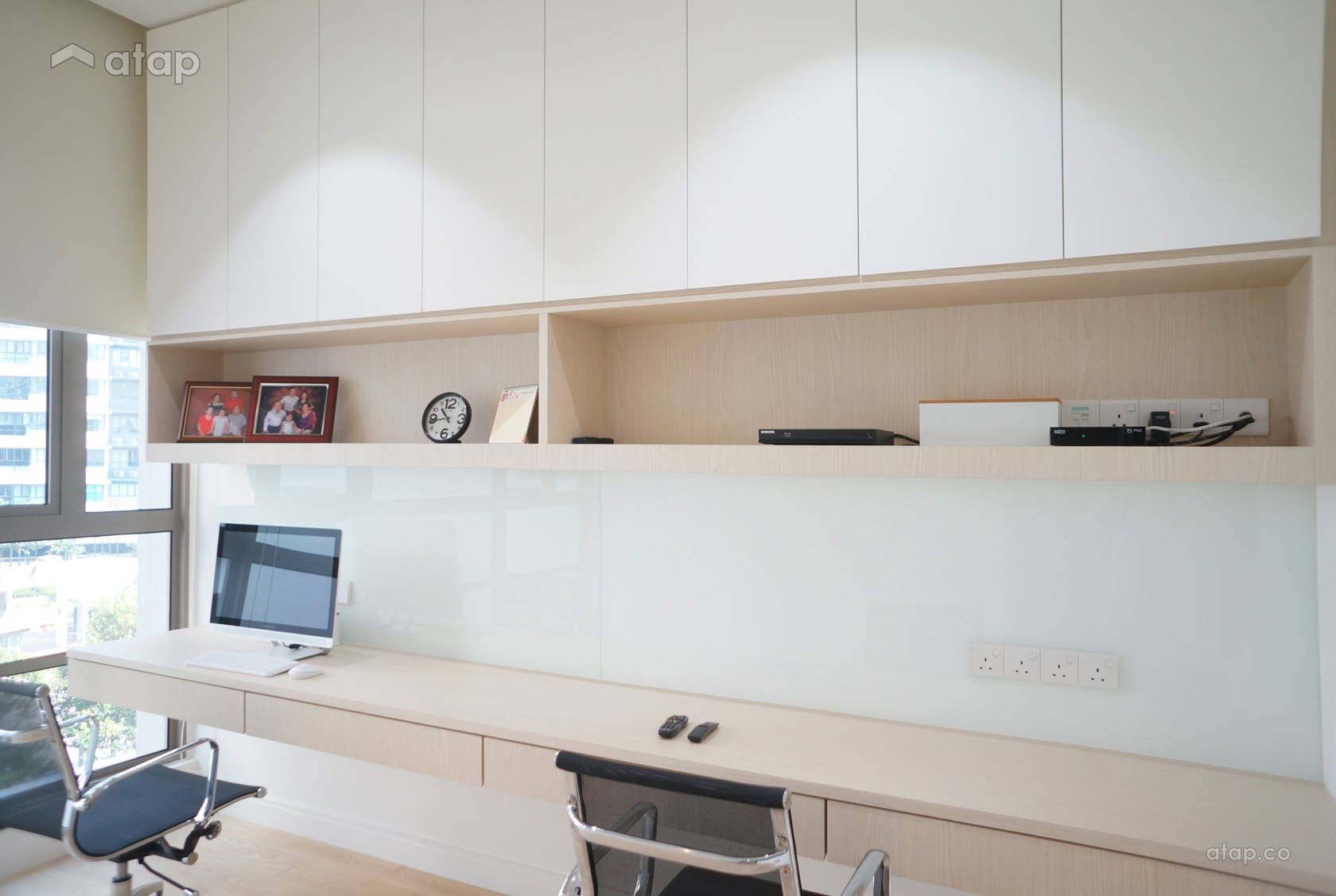 Minimalistic Zen Study Room condominium design ideas & photos Malaysia ...