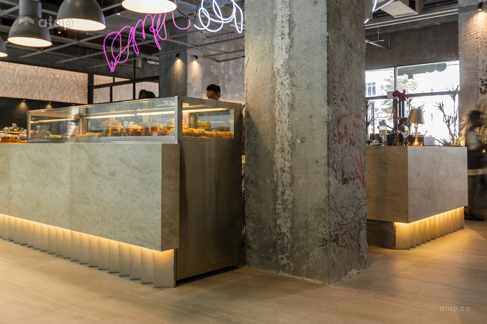 Contemporary Industrial F&B shopping mall design ideas & photos ...