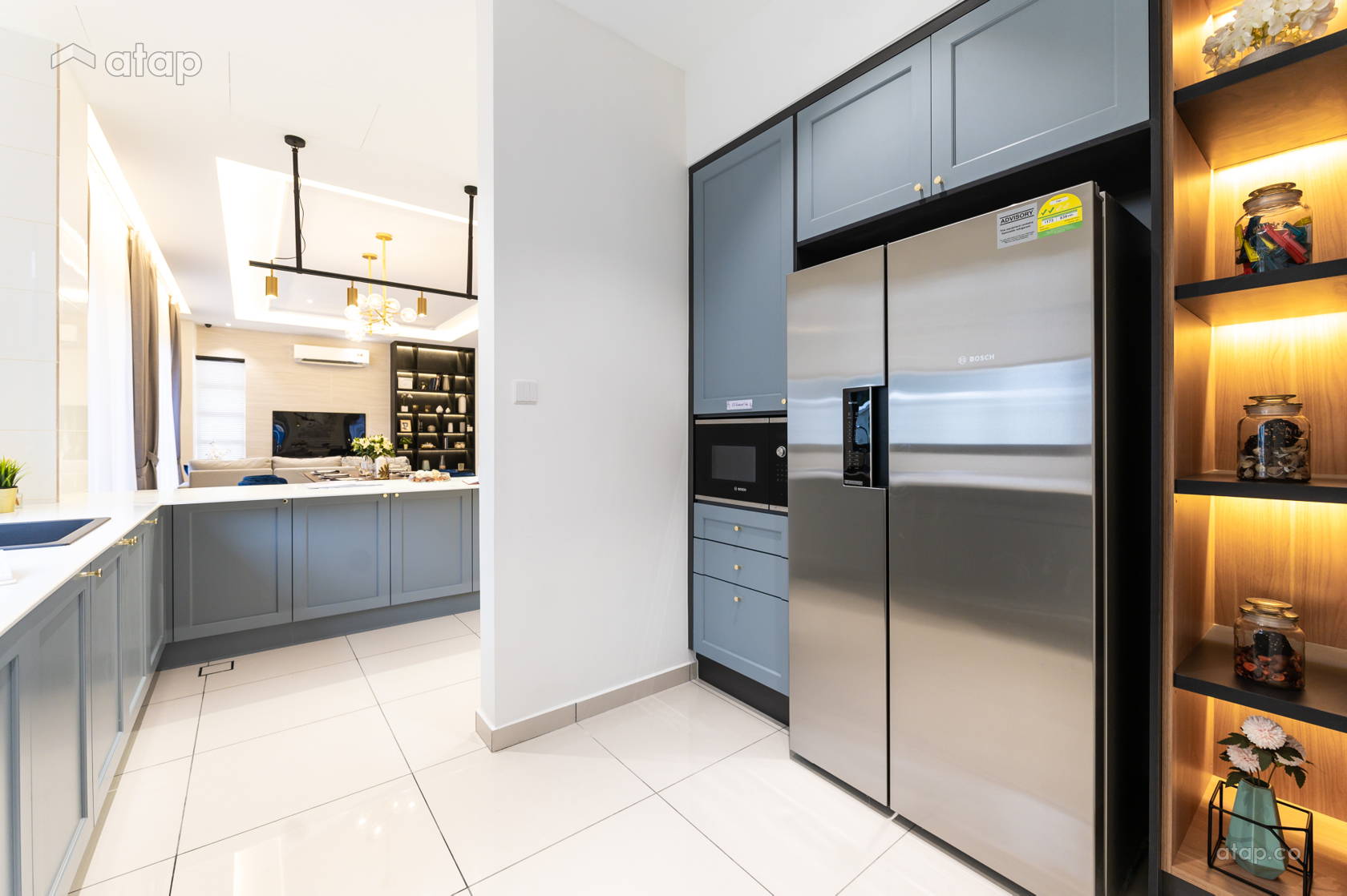 Classic Modern Kitchen semi-detached design ideas & photos Malaysia ...