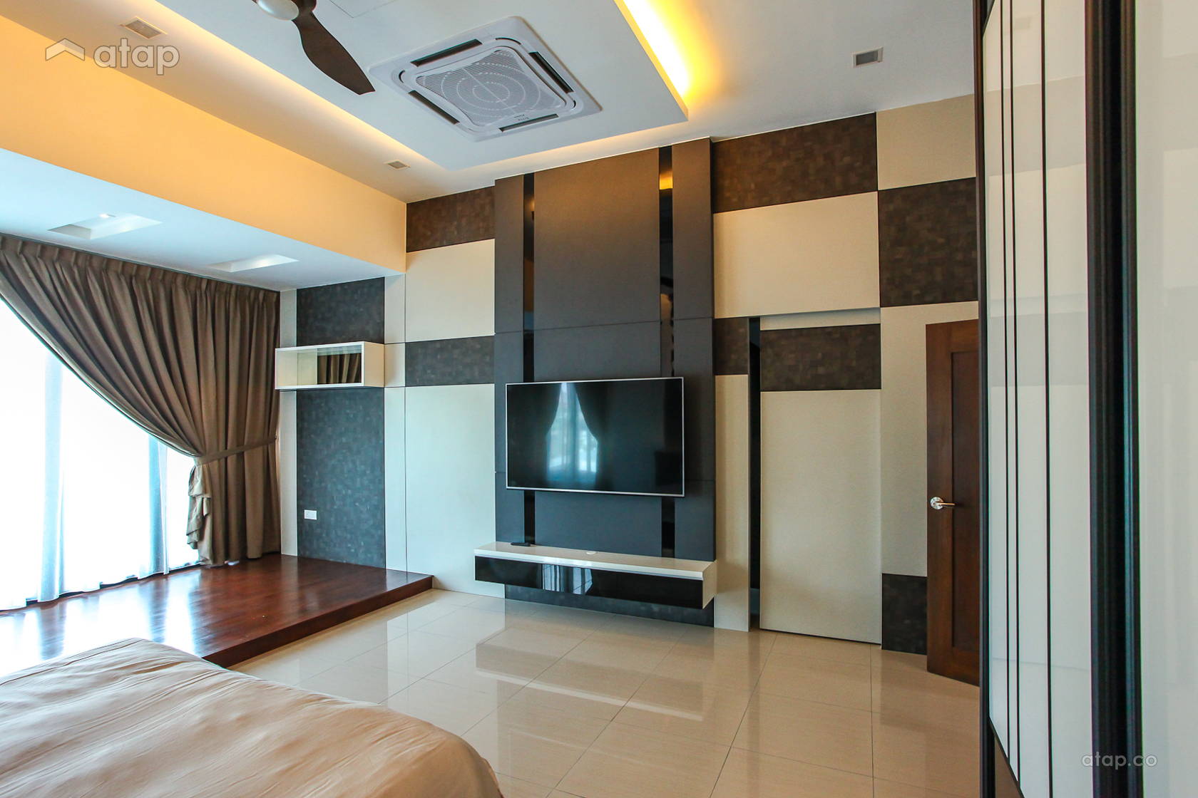 Modern Bedroom semi-detached design ideas & photos Malaysia | Atap.co