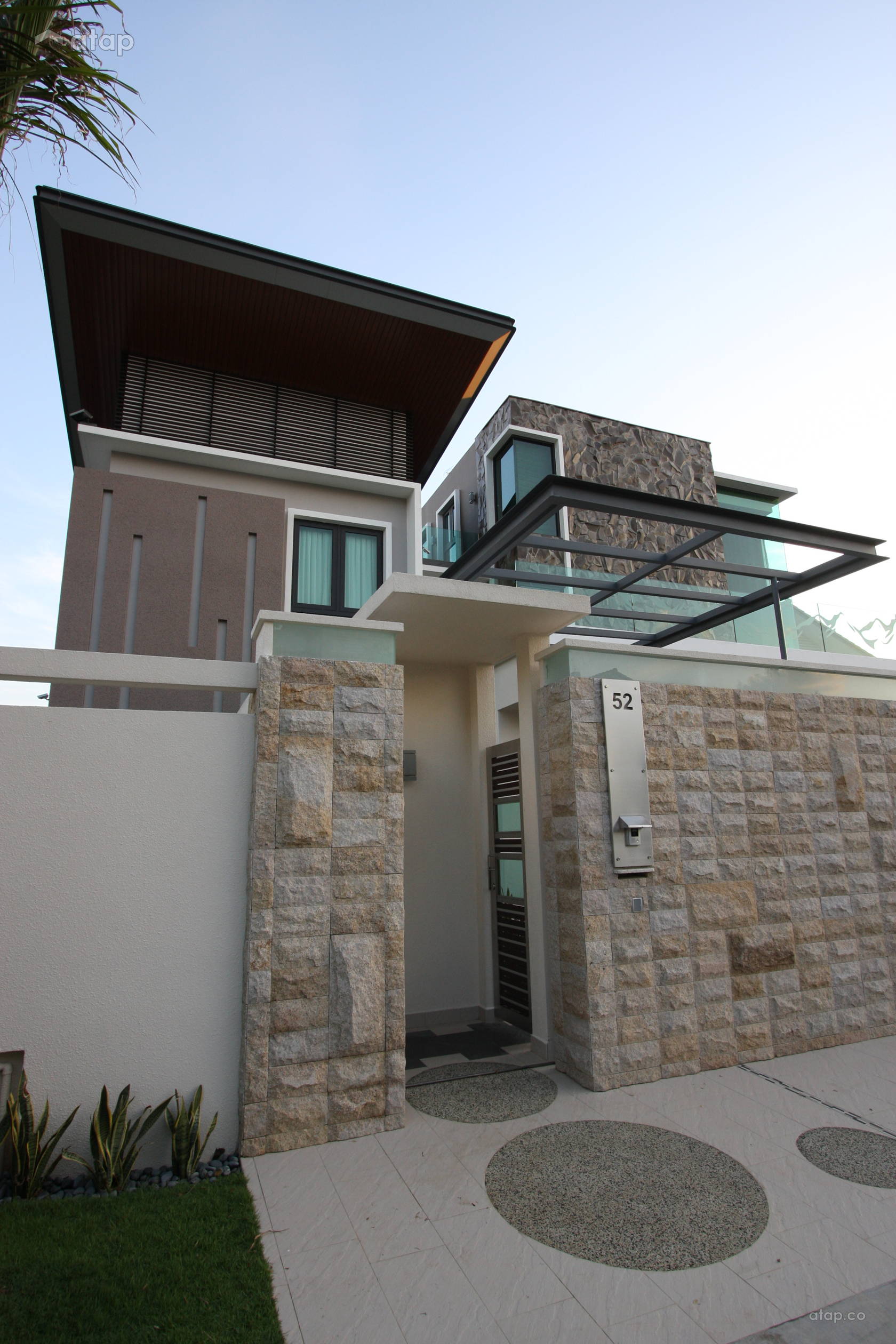 Contemporary Modern Exterior semi-detached design ideas & photos ...