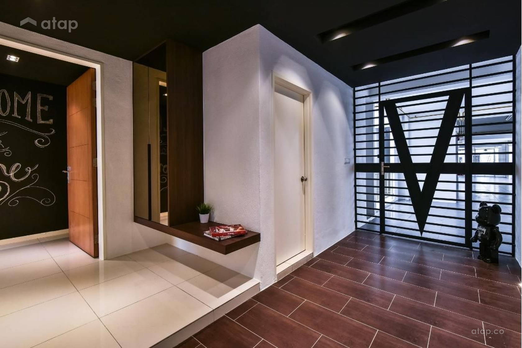 Contemporary Modern Foyer condominium design ideas & photos Malaysia ...