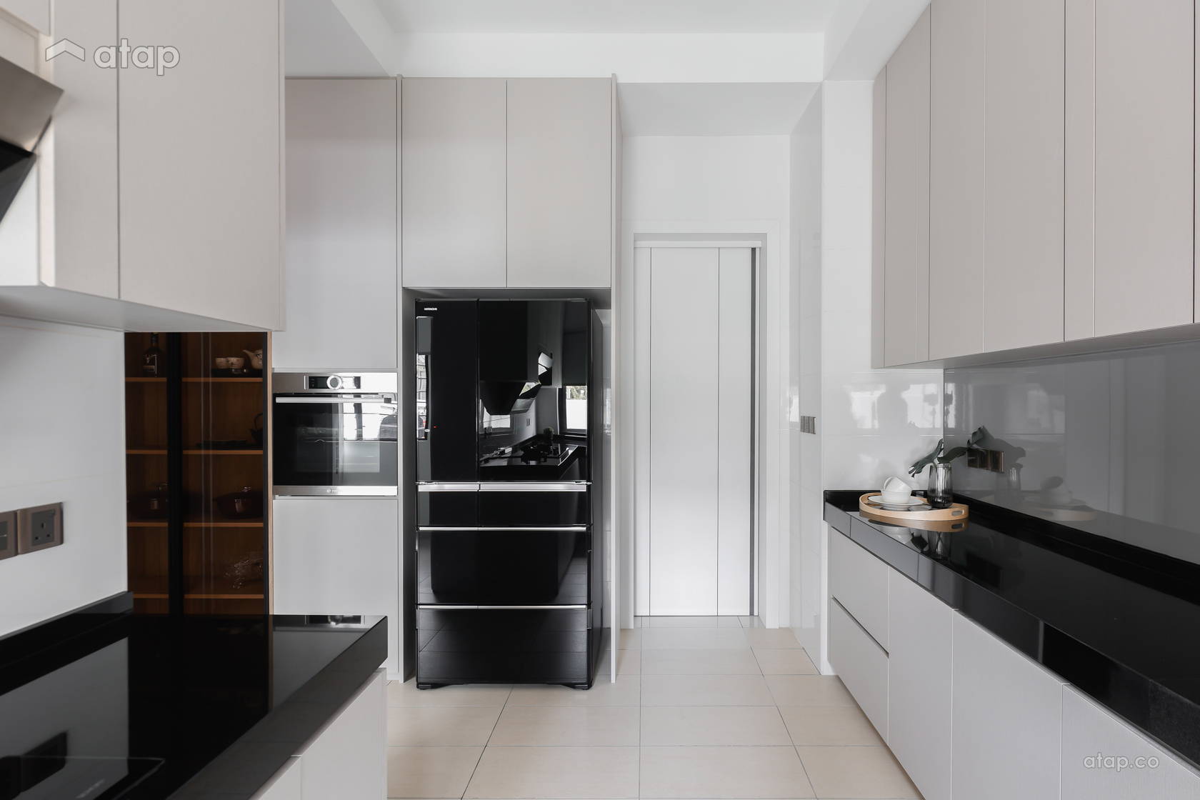 Contemporary Modern Kitchen semi-detached design ideas & photos ...