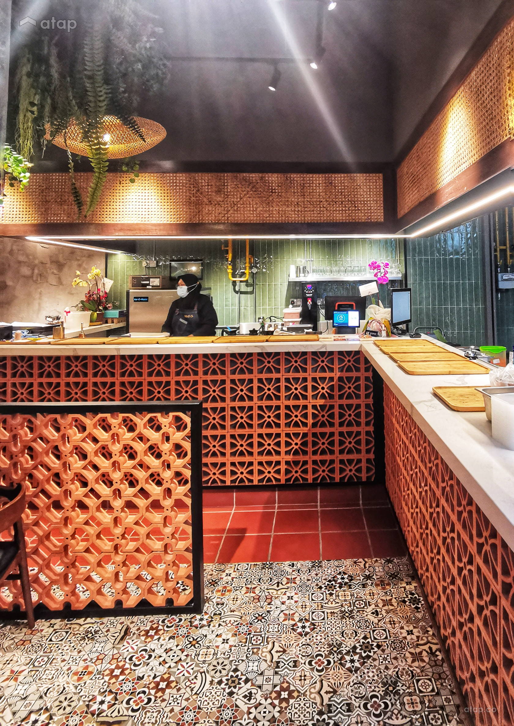 Contemporary Modern F&B shopping mall design ideas & photos Malaysia | Atap.co