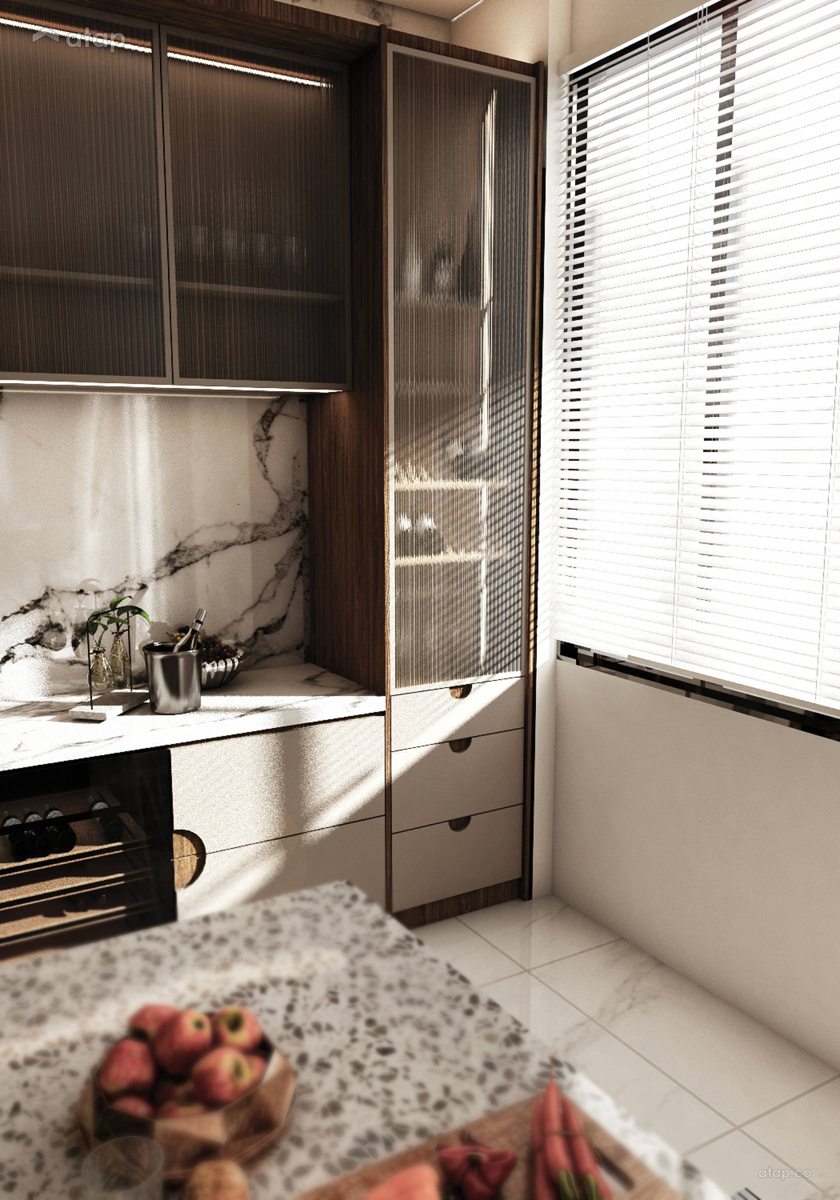 Asian Modern Kitchen bungalow design ideas & photos Malaysia | Atap.co