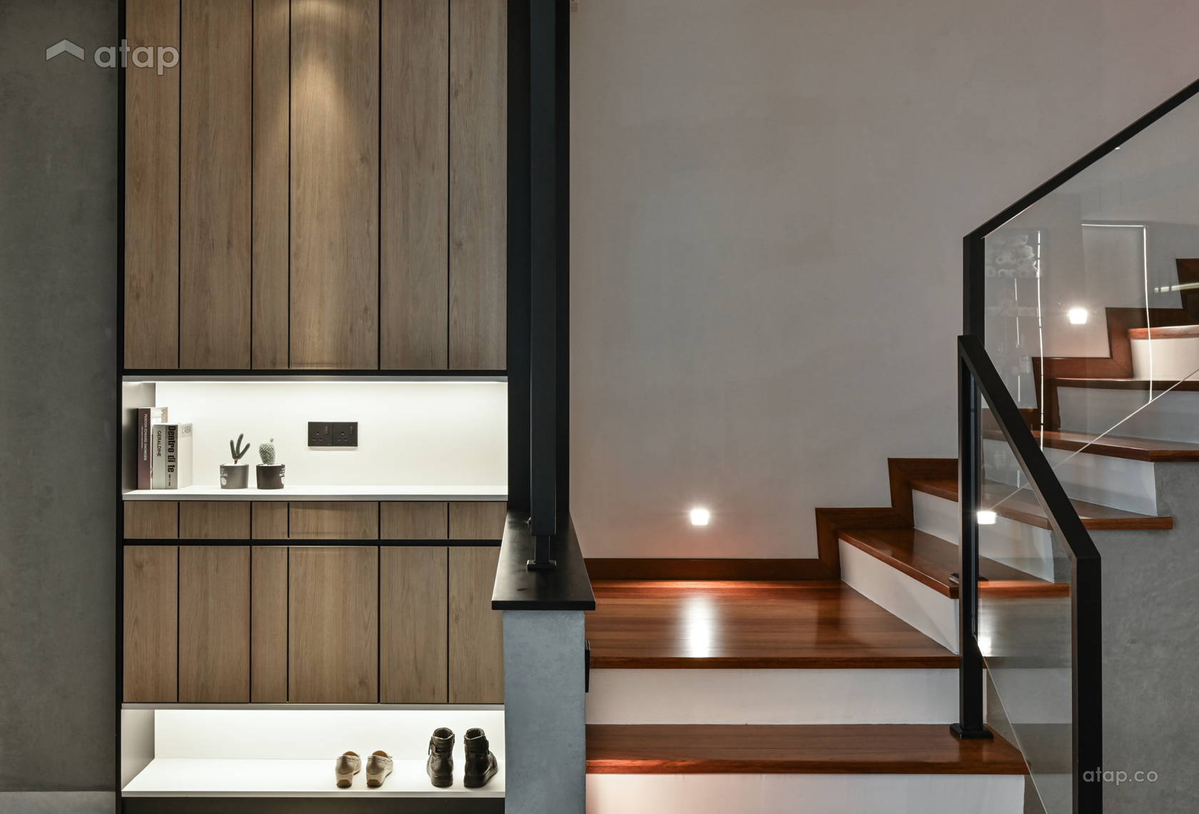 Contemporary Minimalistic Foyer terrace design ideas & photos Malaysia ...