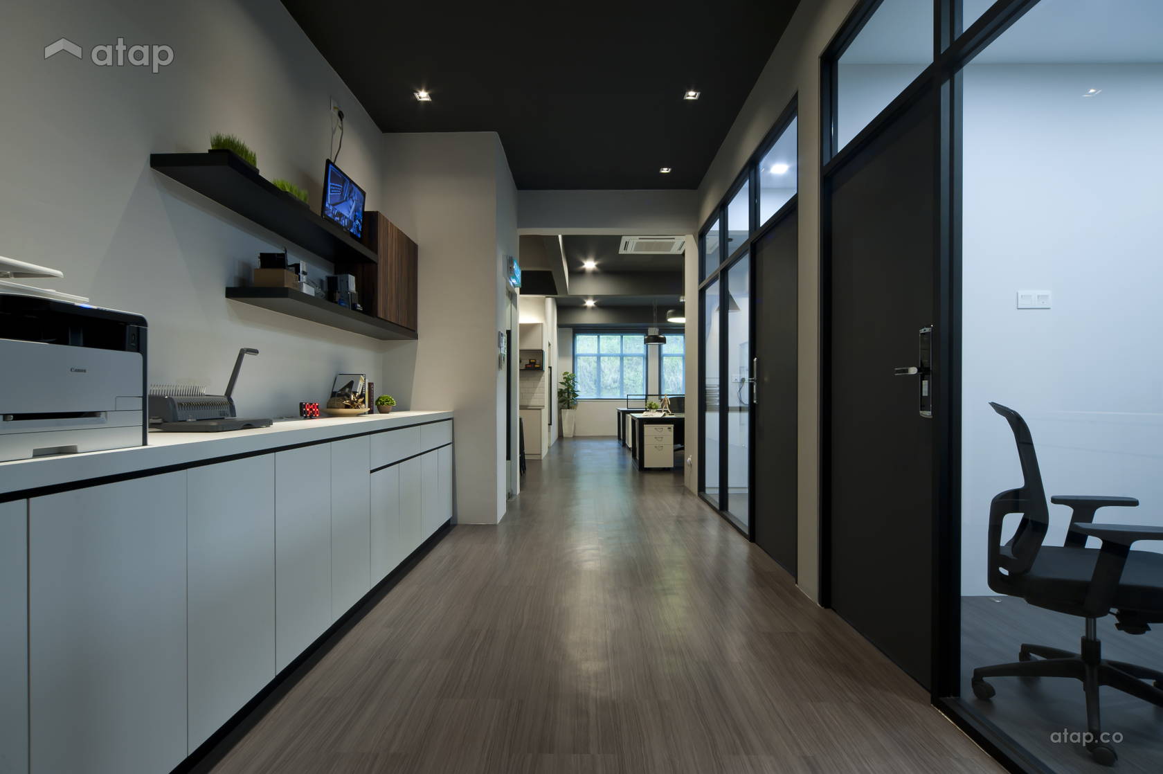 Industrial Rustic Office others design ideas & photos Malaysia | Atap.co