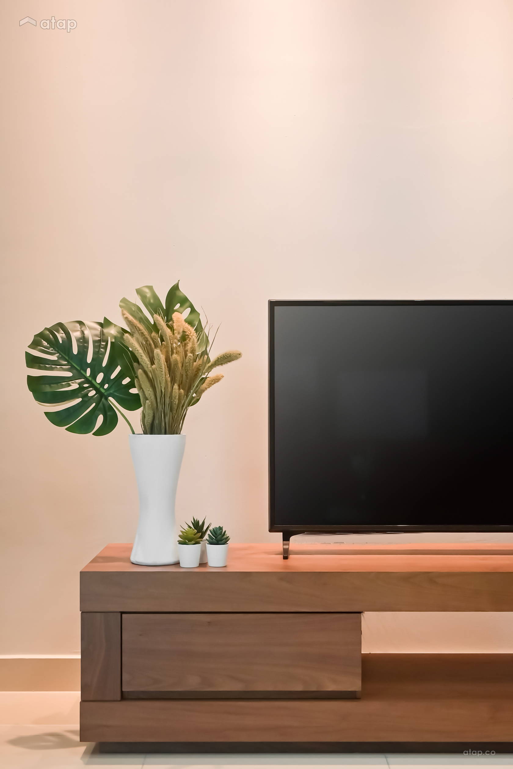 Minimalistic Scandinavian Living Room condominium design ideas & photos ...