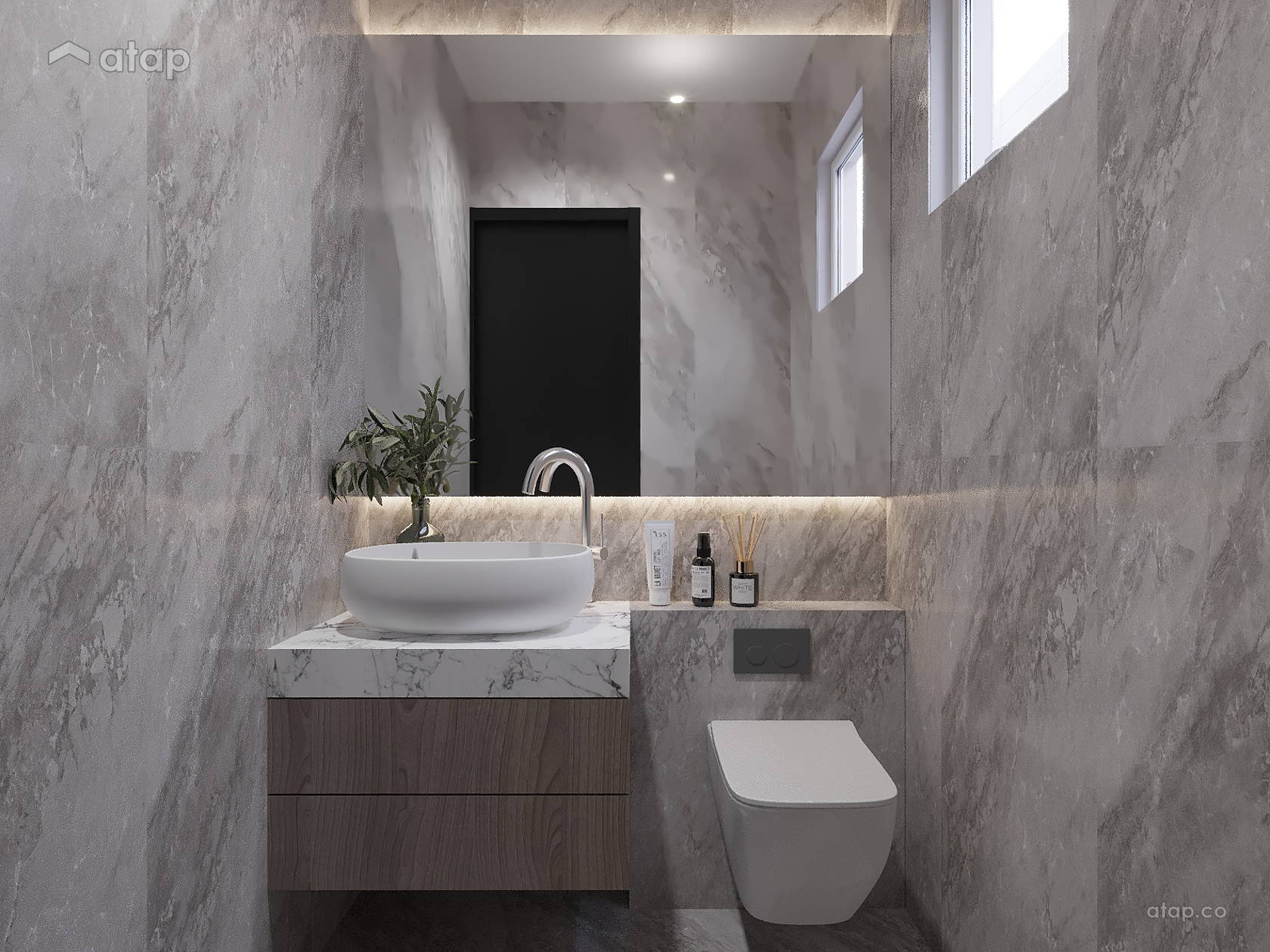 Contemporary Modern Bathroom bungalow design ideas & photos Malaysia ...