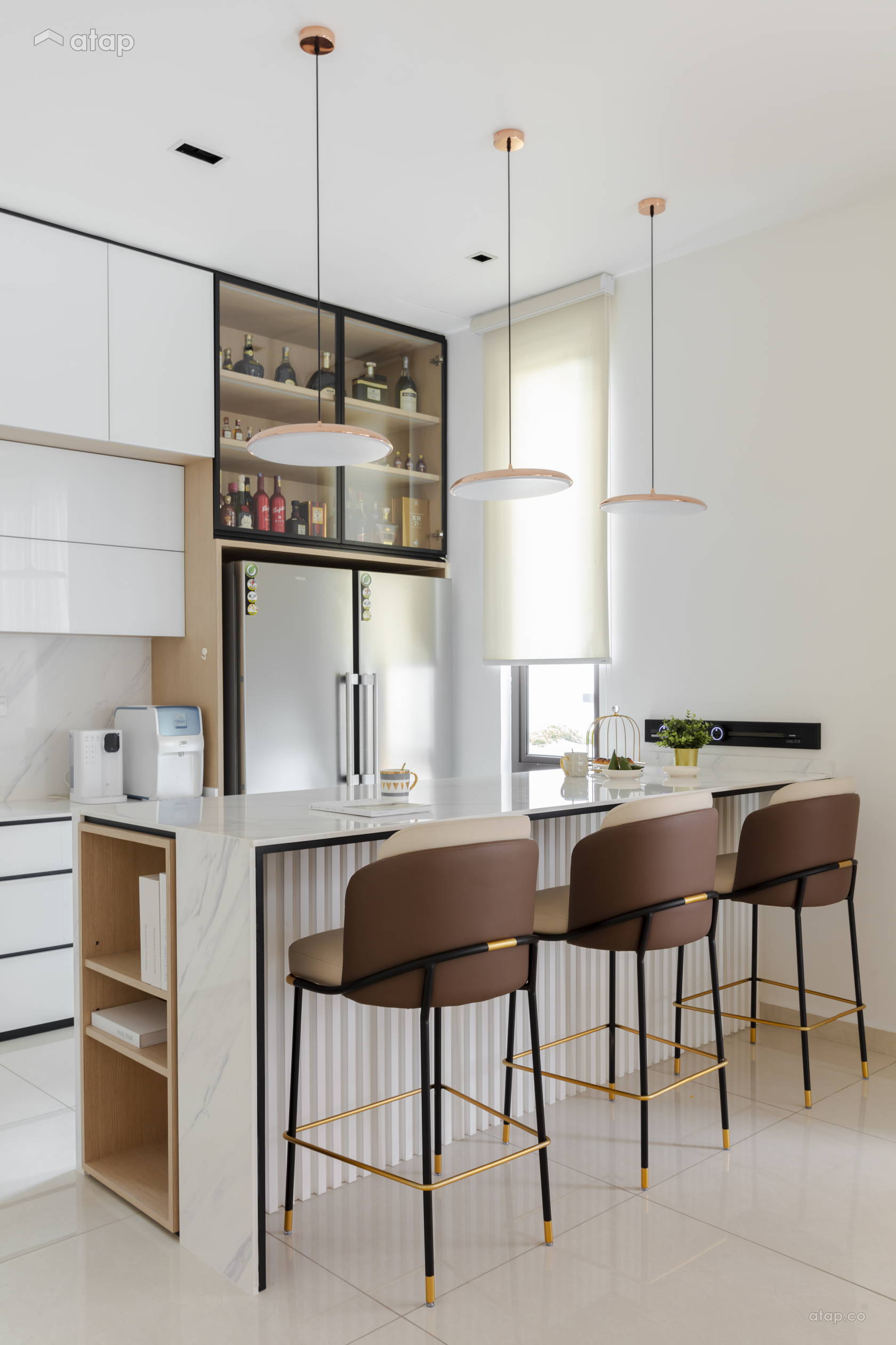 Contemporary Modern Kitchen semi-detached design ideas & photos ...