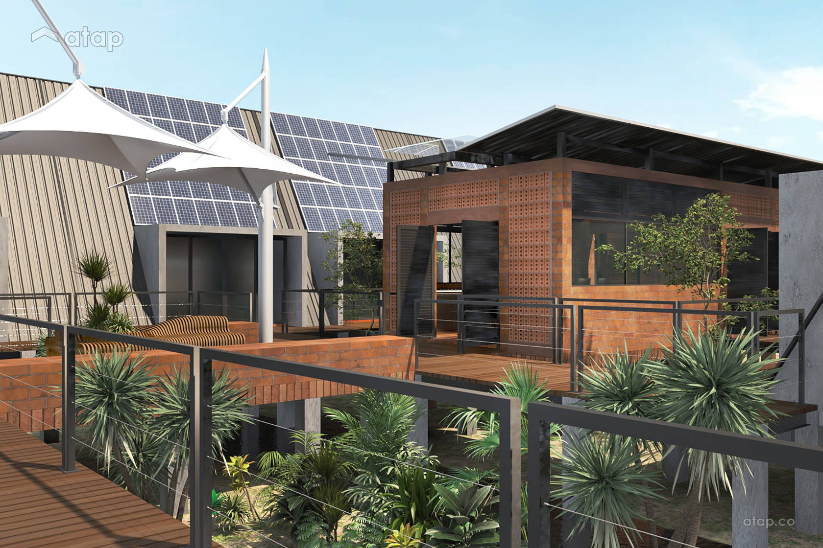 Asian Rustic Exterior others design ideas & photos Malaysia | Atap.co