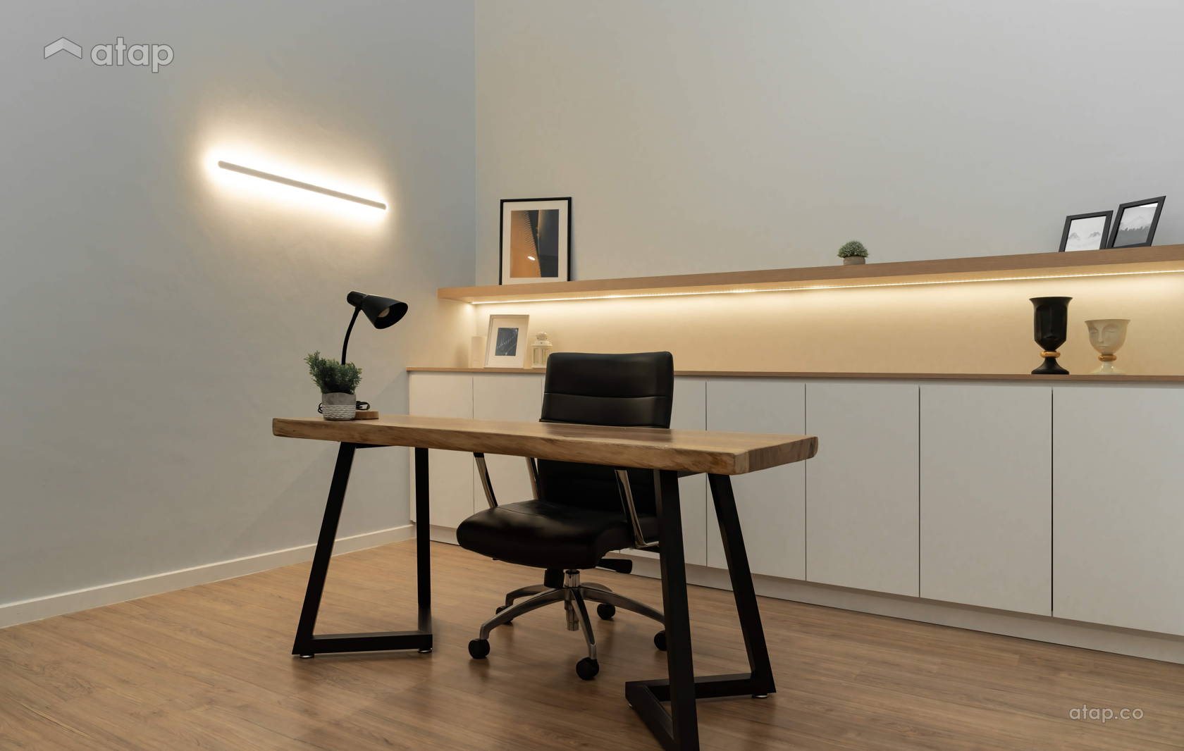 Minimalistic Study Room condominium design ideas & photos Malaysia ...