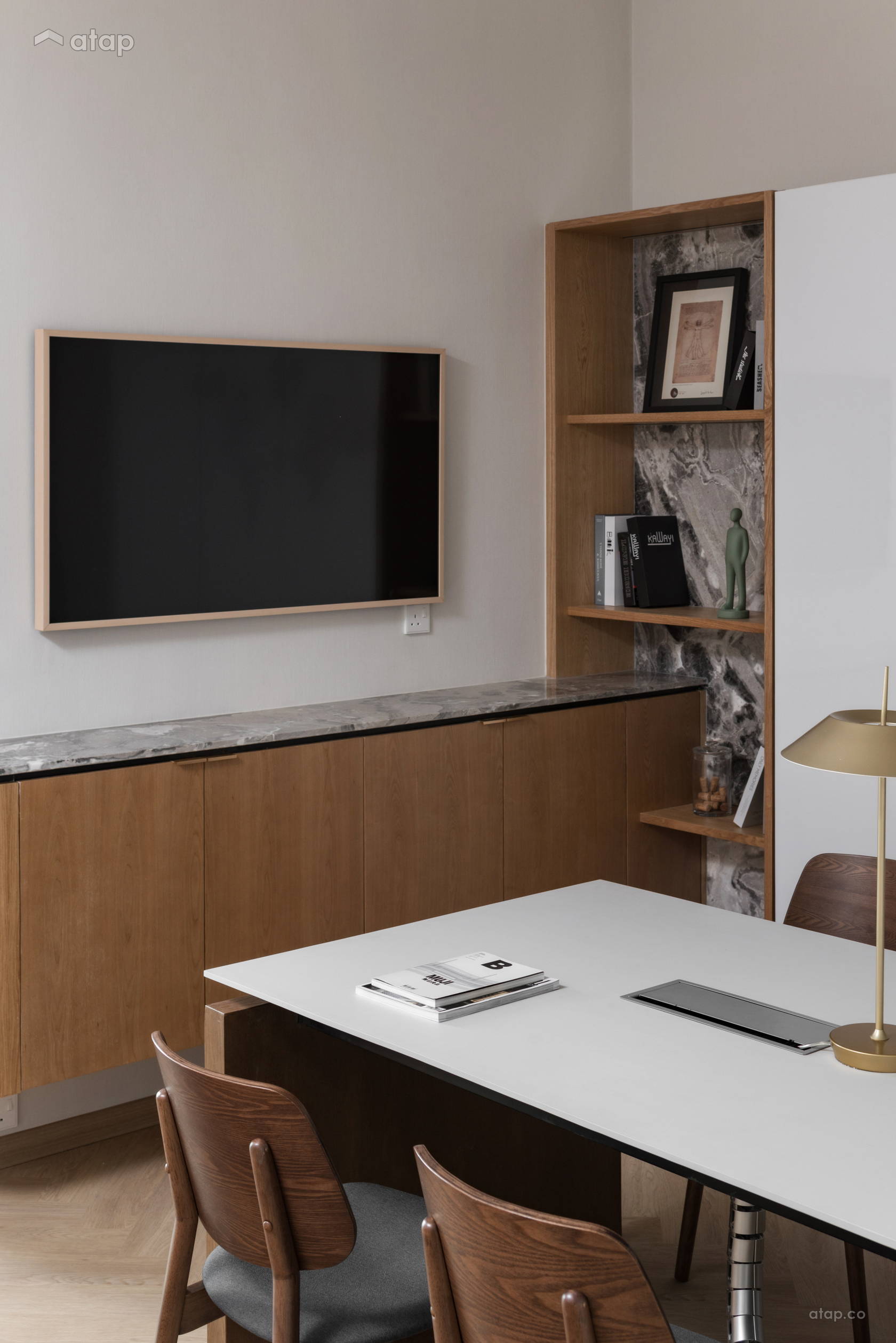 Modern Study Room terrace design ideas & photos Malaysia | Atap.co