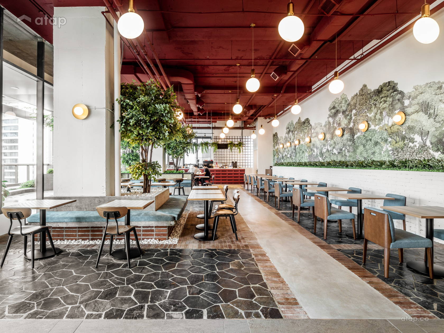 Contemporary Modern F&B skyscraper design ideas & photos Malaysia | Atap.co