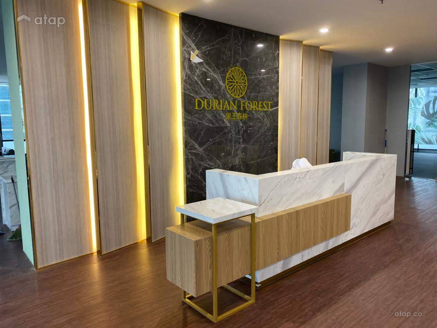 Contemporary Modern Foyer Office skyscraper design ideas & photos ...