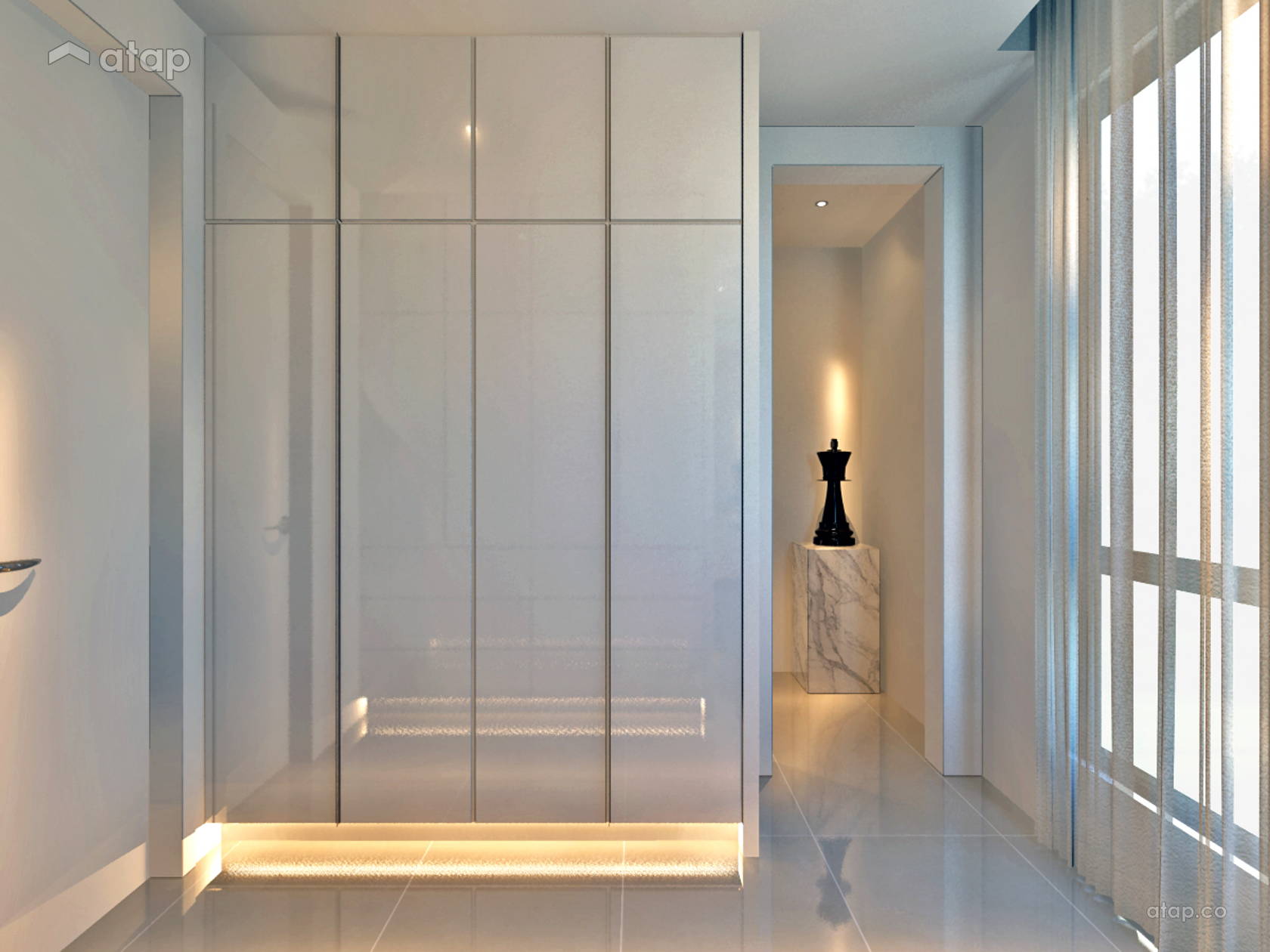 Classic Modern Foyer condominium design ideas & photos Malaysia | Atap.co