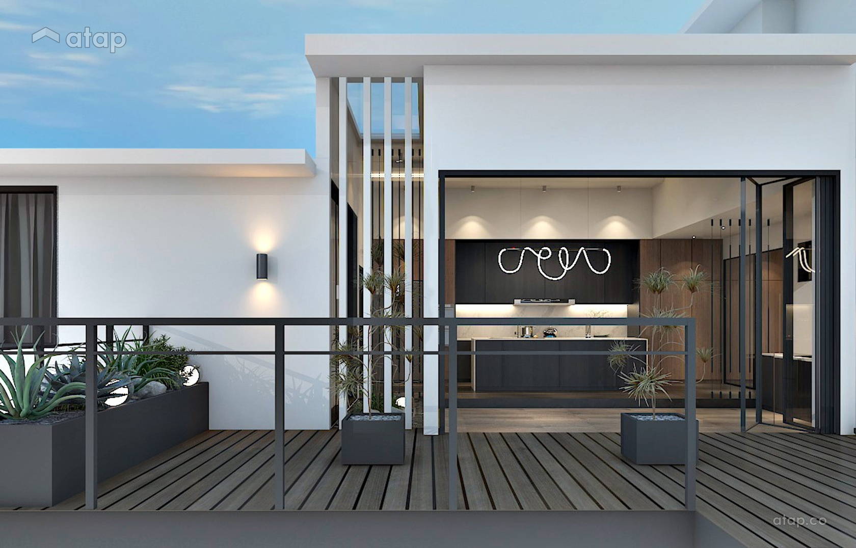 Contemporary Exterior semi-detached design ideas & photos Malaysia ...