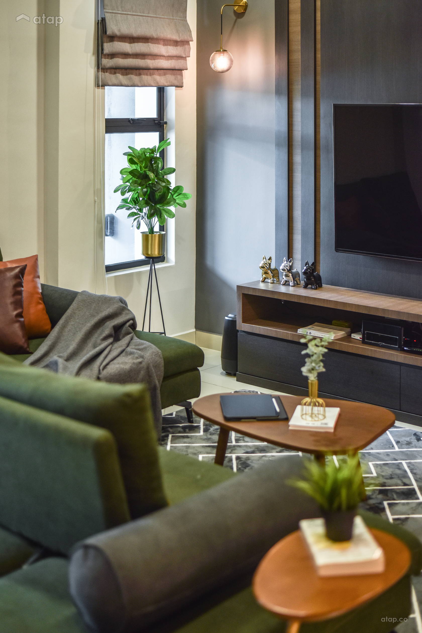 Contemporary Modern Living Room terrace design ideas & photos Malaysia ...