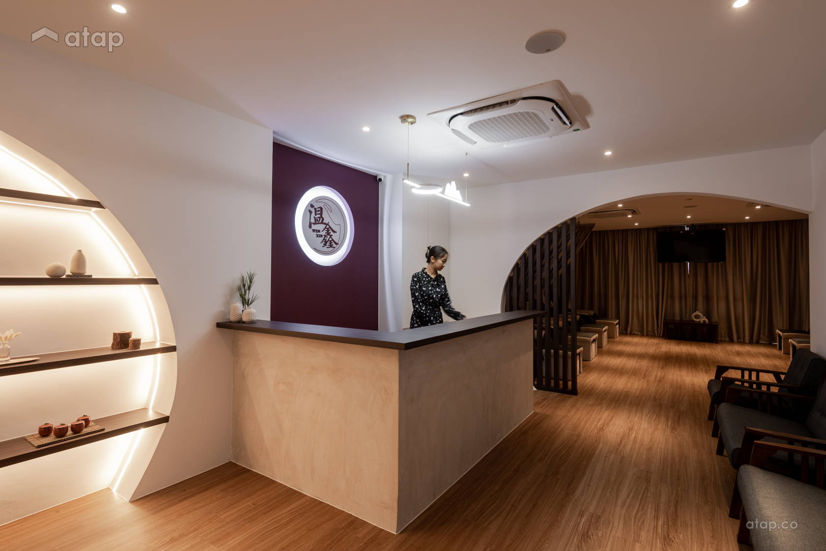 Asian Modern Retail shophouse design ideas & photos Malaysia | Atap.co