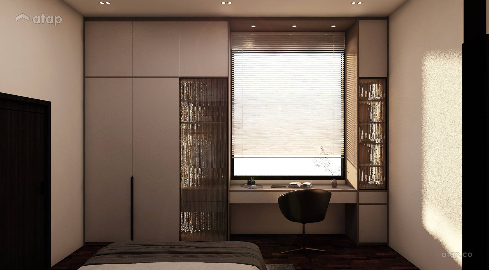 Asian Modern Bedroom Study Room bungalow design ideas & photos Malaysia ...