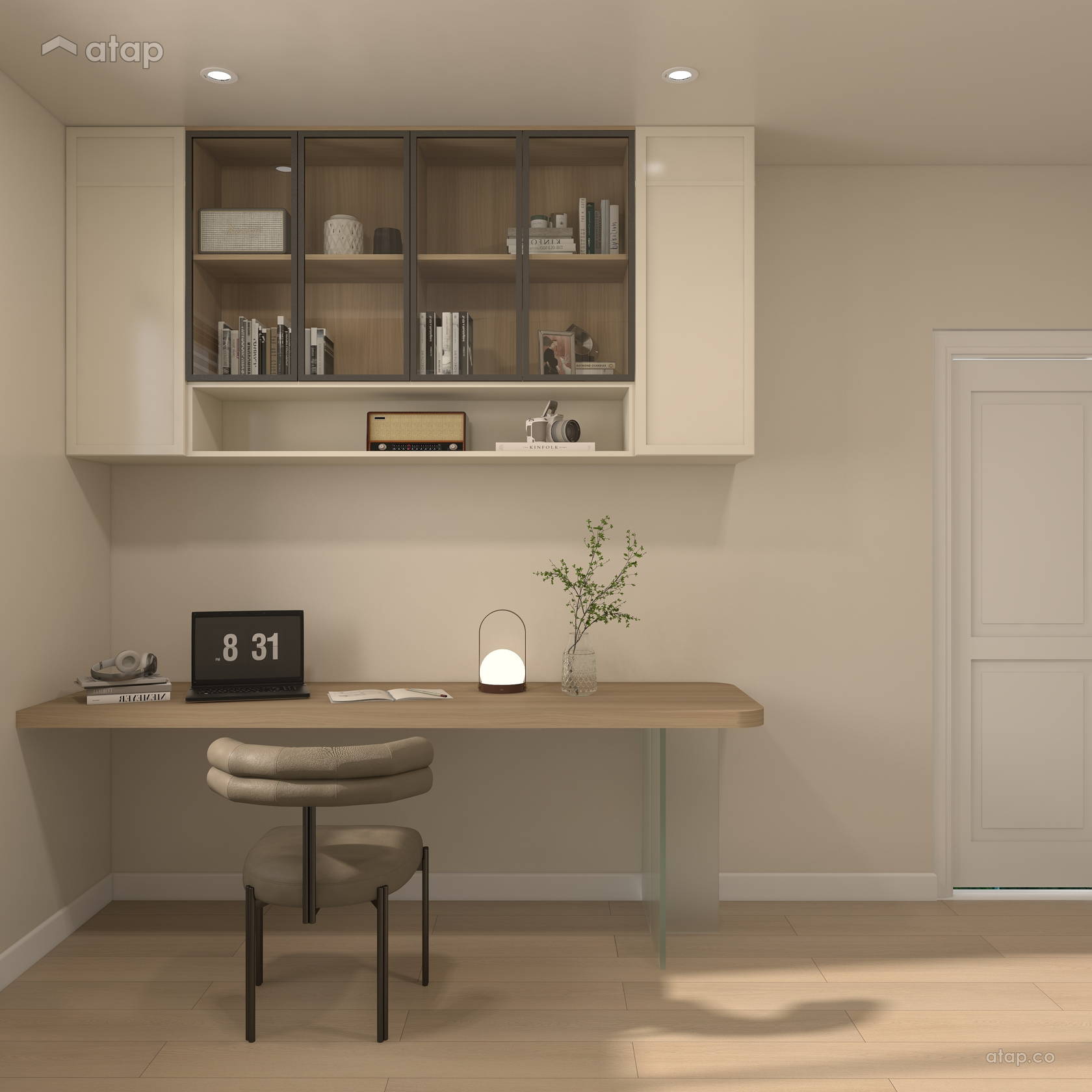 Minimalistic Study Room condominium design ideas & photos Malaysia ...