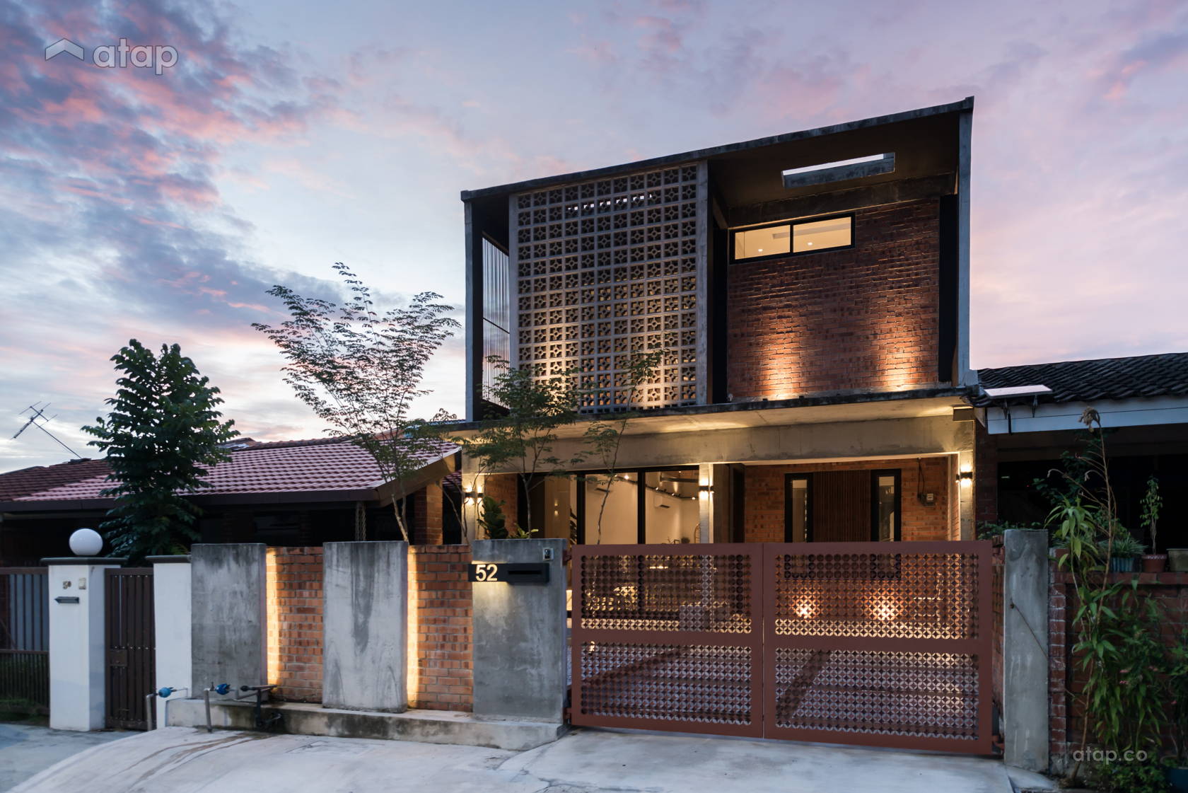 Rustic Vintage Exterior Garden terrace design ideas & photos Malaysia ...