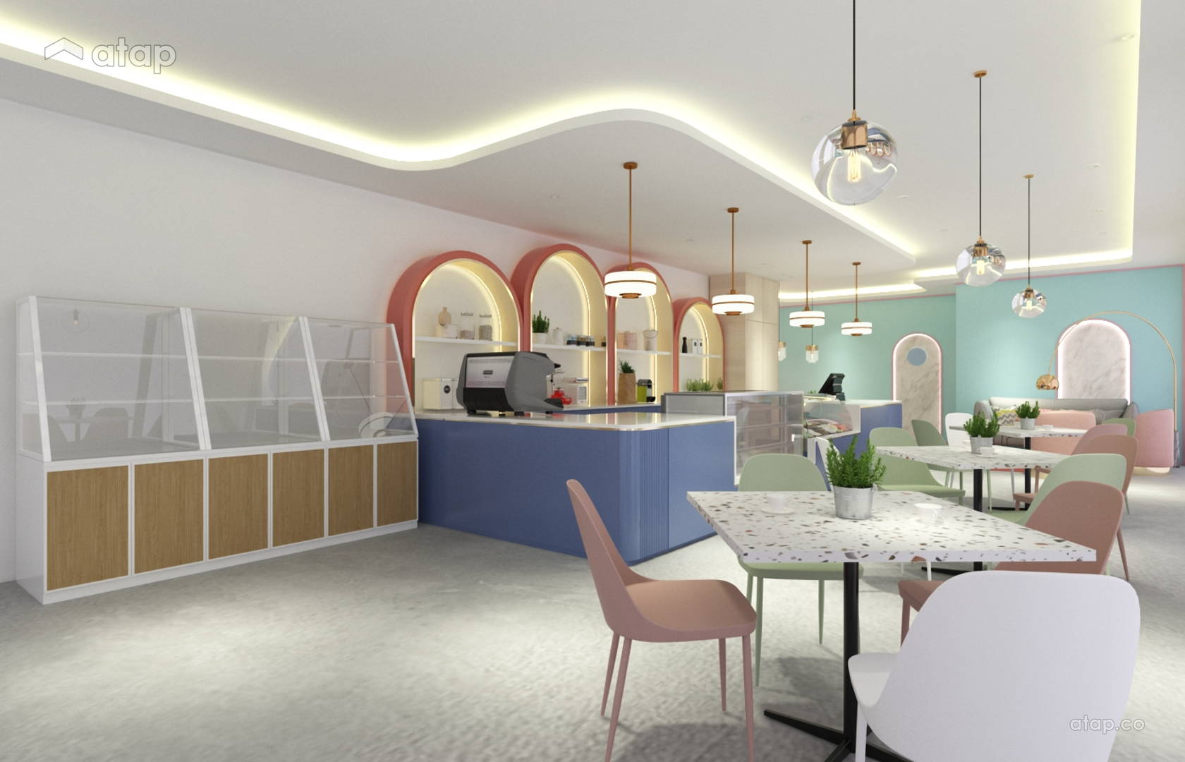 Contemporary shophouse design ideas & photos Malaysia | Atap.co