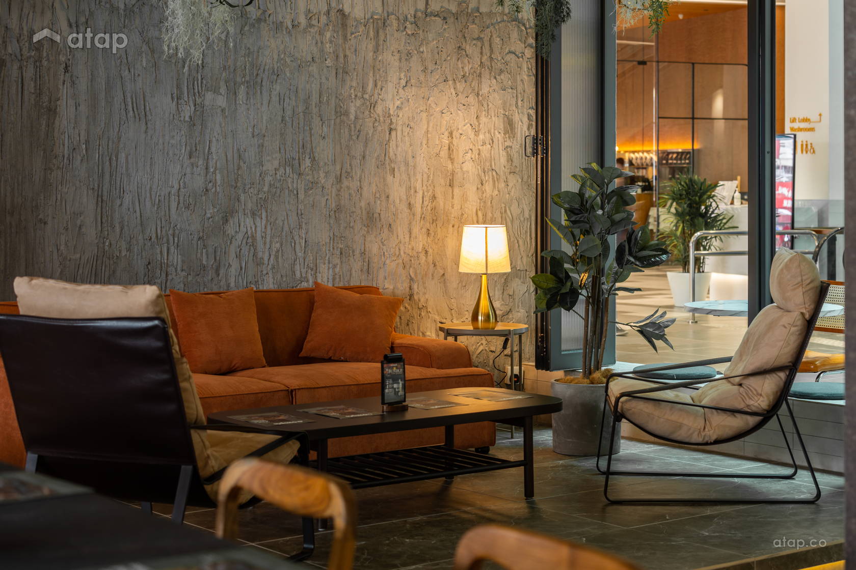 Minimalistic Rustic F&B shopping mall design ideas & photos Malaysia ...