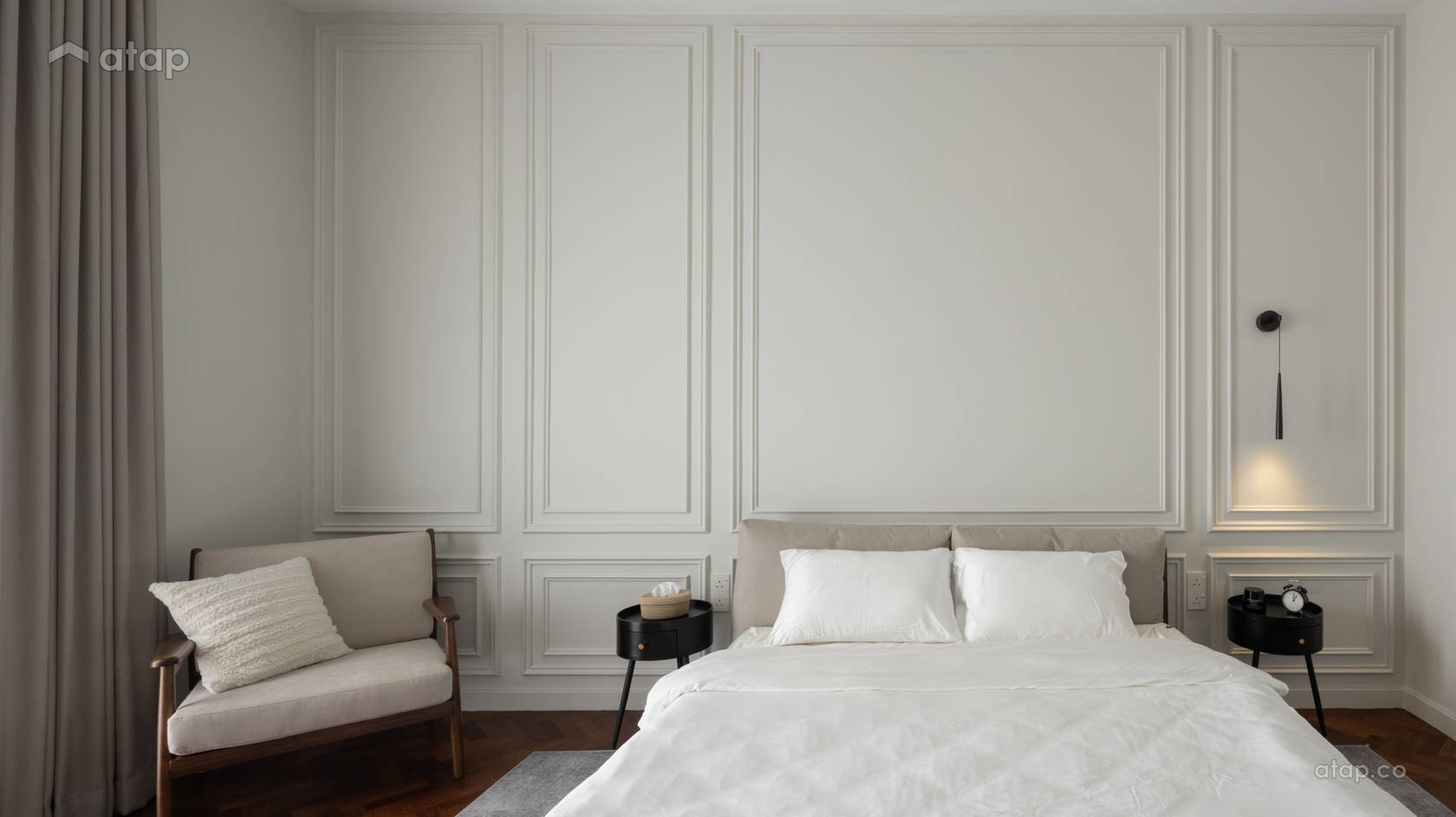 Classic Bedroom condominium design ideas & photos Malaysia | Atap.co
