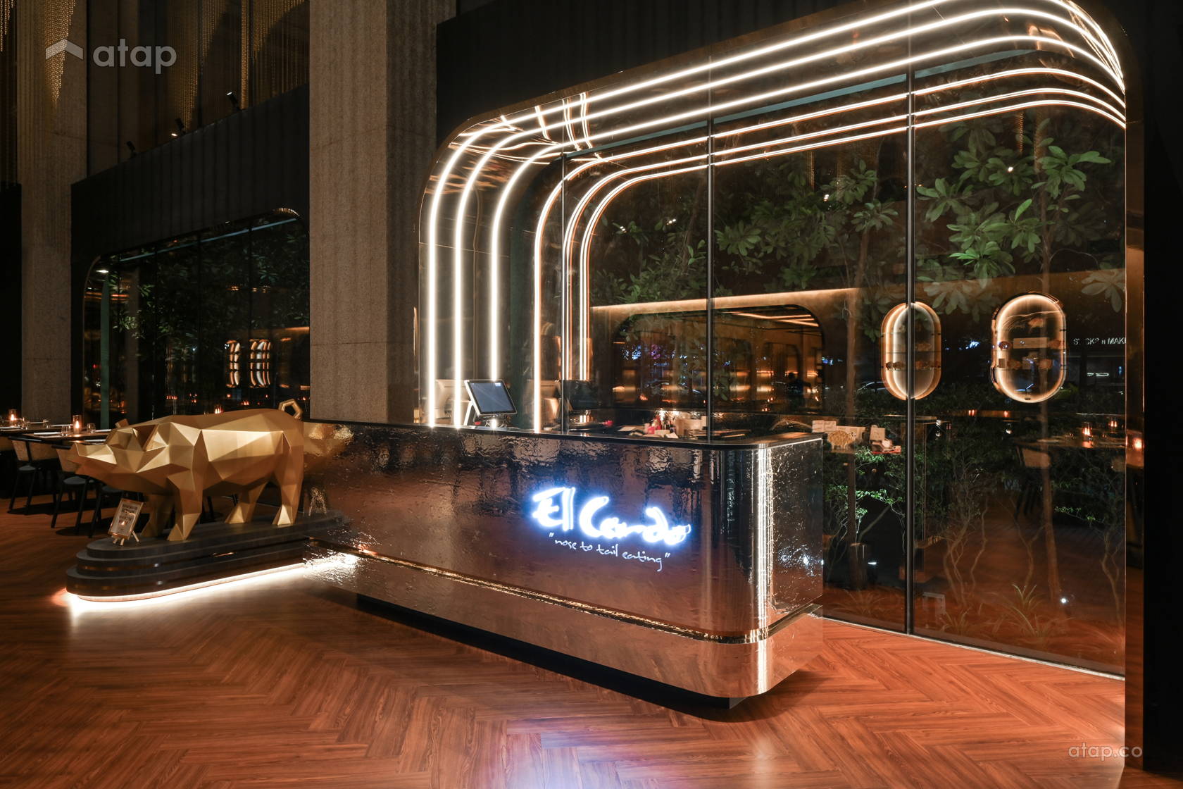 Contemporary F&B skyscraper design ideas & photos Malaysia | Atap.co