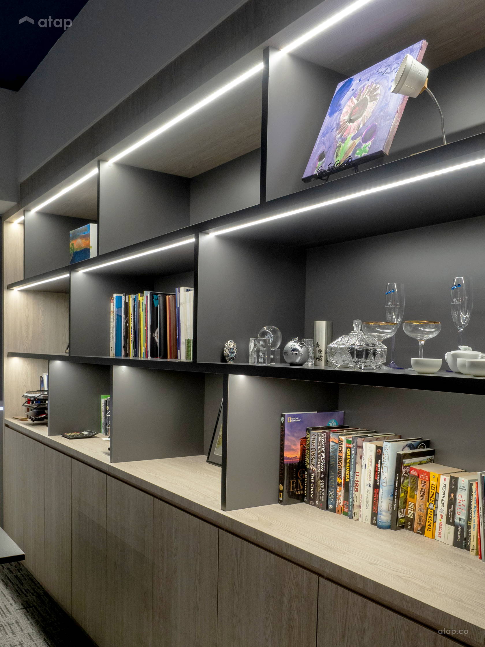 Modern Rustic Office others design ideas & photos Malaysia | Atap.co