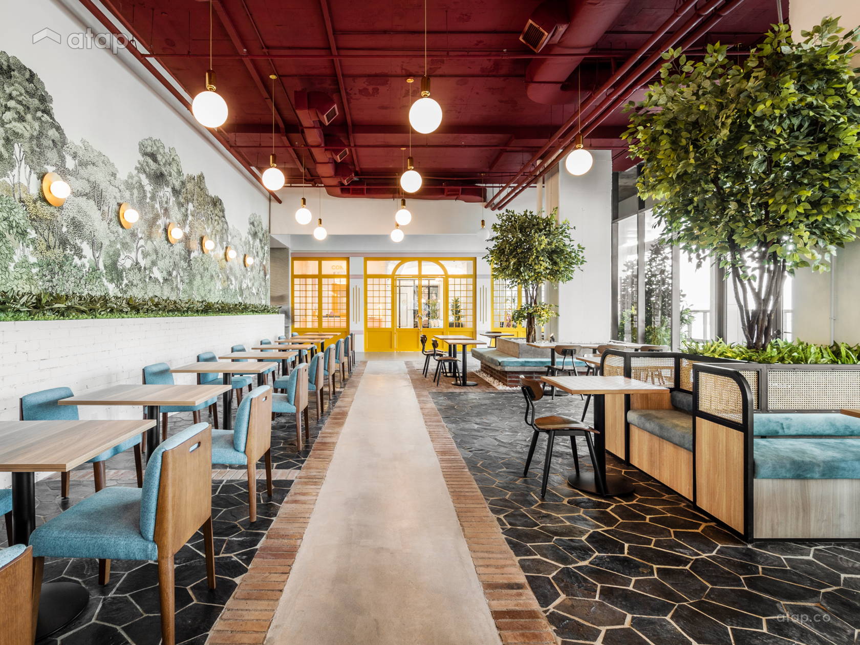 Contemporary Modern F&B skyscraper design ideas & photos Malaysia | Atap.co