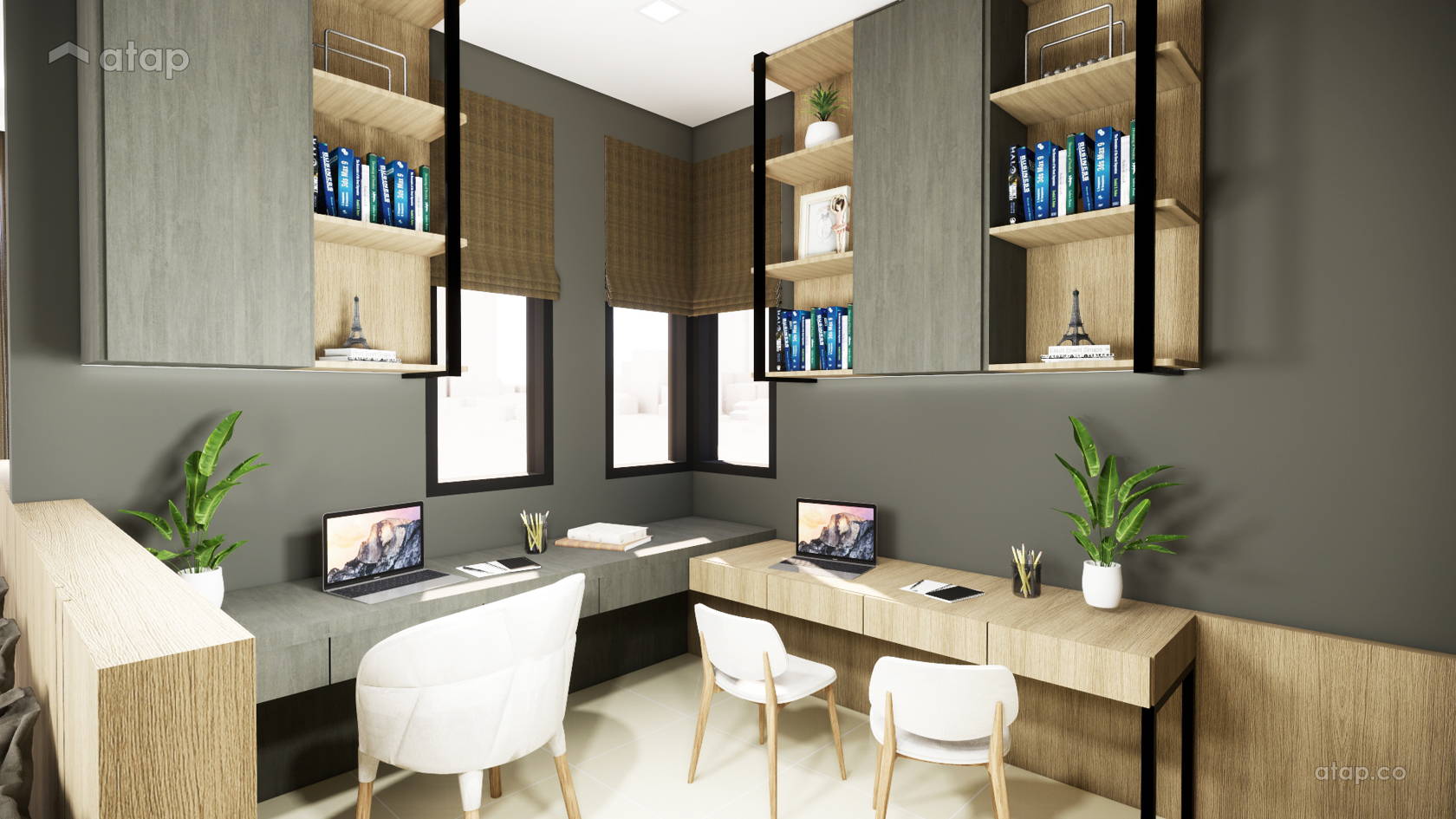 Contemporary Modern Study Room terrace design ideas & photos Malaysia ...