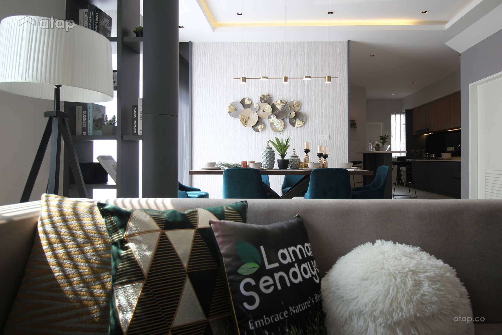 Modern Dining Room terrace design ideas & photos Malaysia | Atap.co