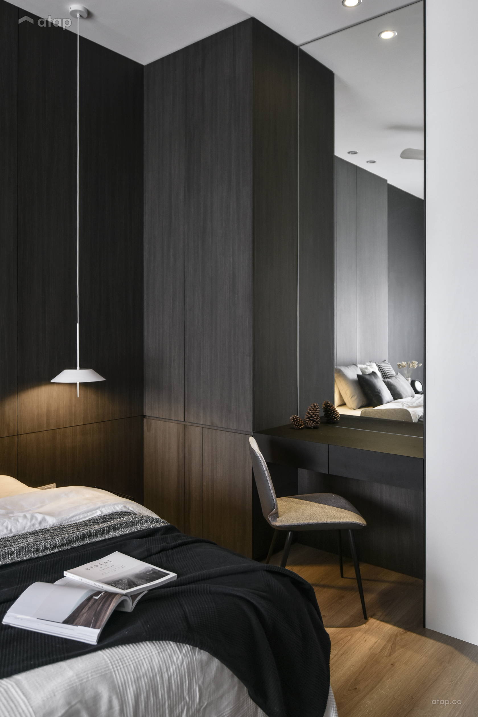 Modern Scandinavian Bedroom terrace design ideas & photos Malaysia ...