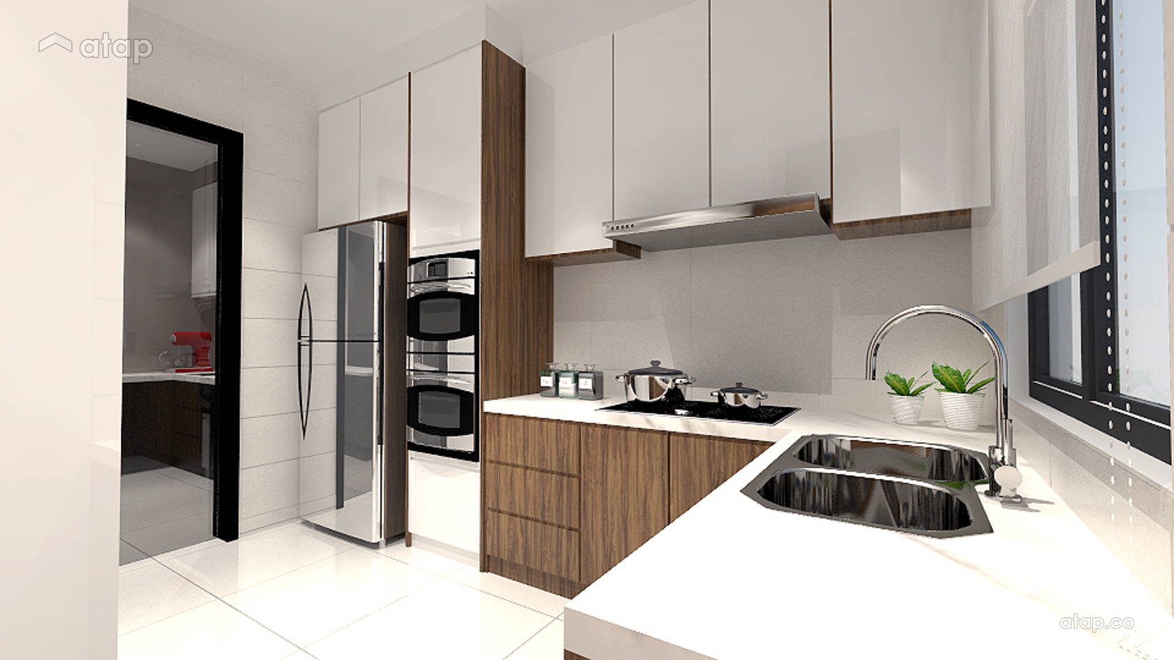 Contemporary Modern Kitchen terrace design ideas & photos Malaysia ...