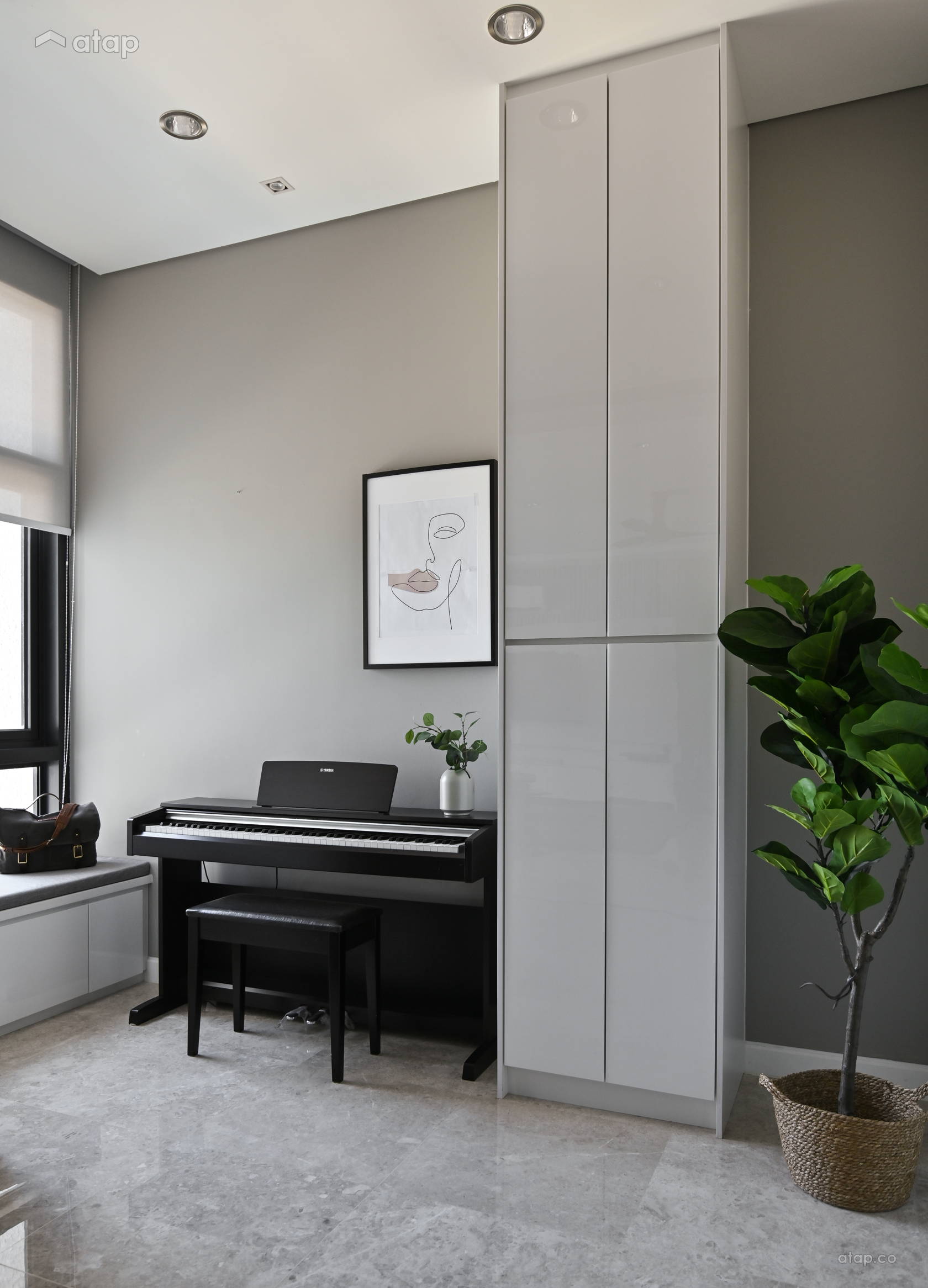 Contemporary Modern Foyer condominium design ideas & photos Malaysia ...