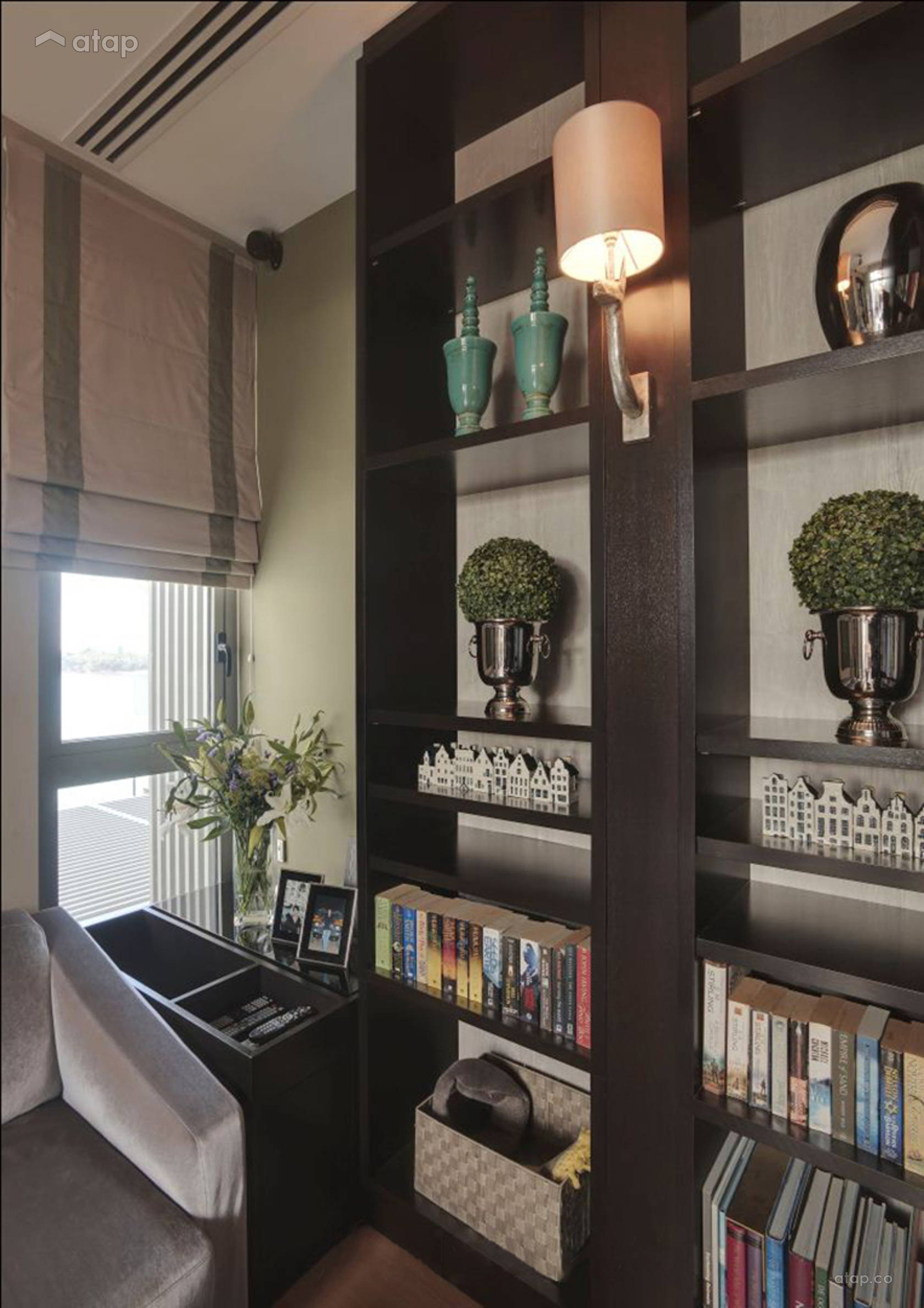 Contemporary Modern Study Room condominium design ideas & photos ...