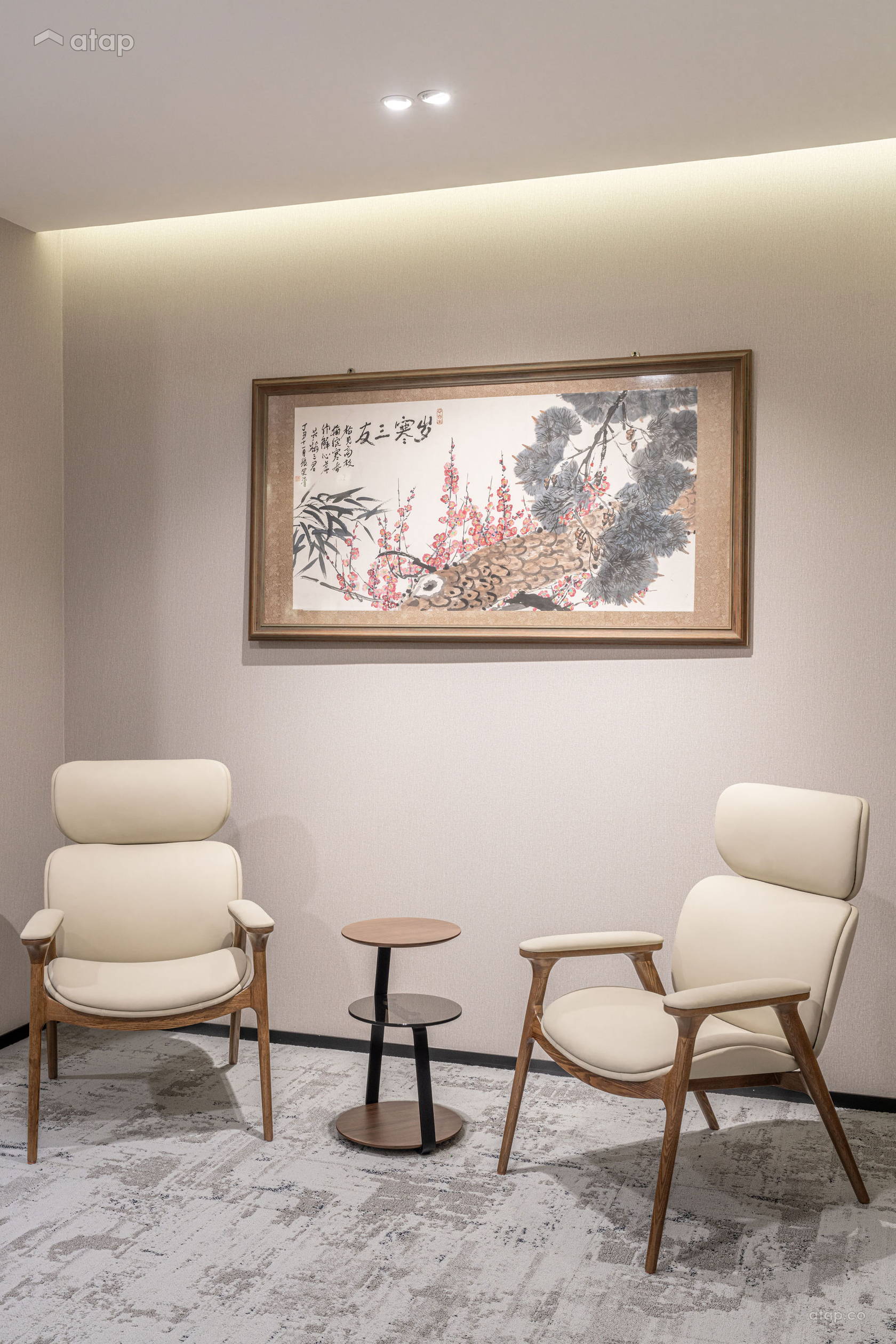 Minimalistic Modern Office Study Room skyscraper design ideas & photos ...