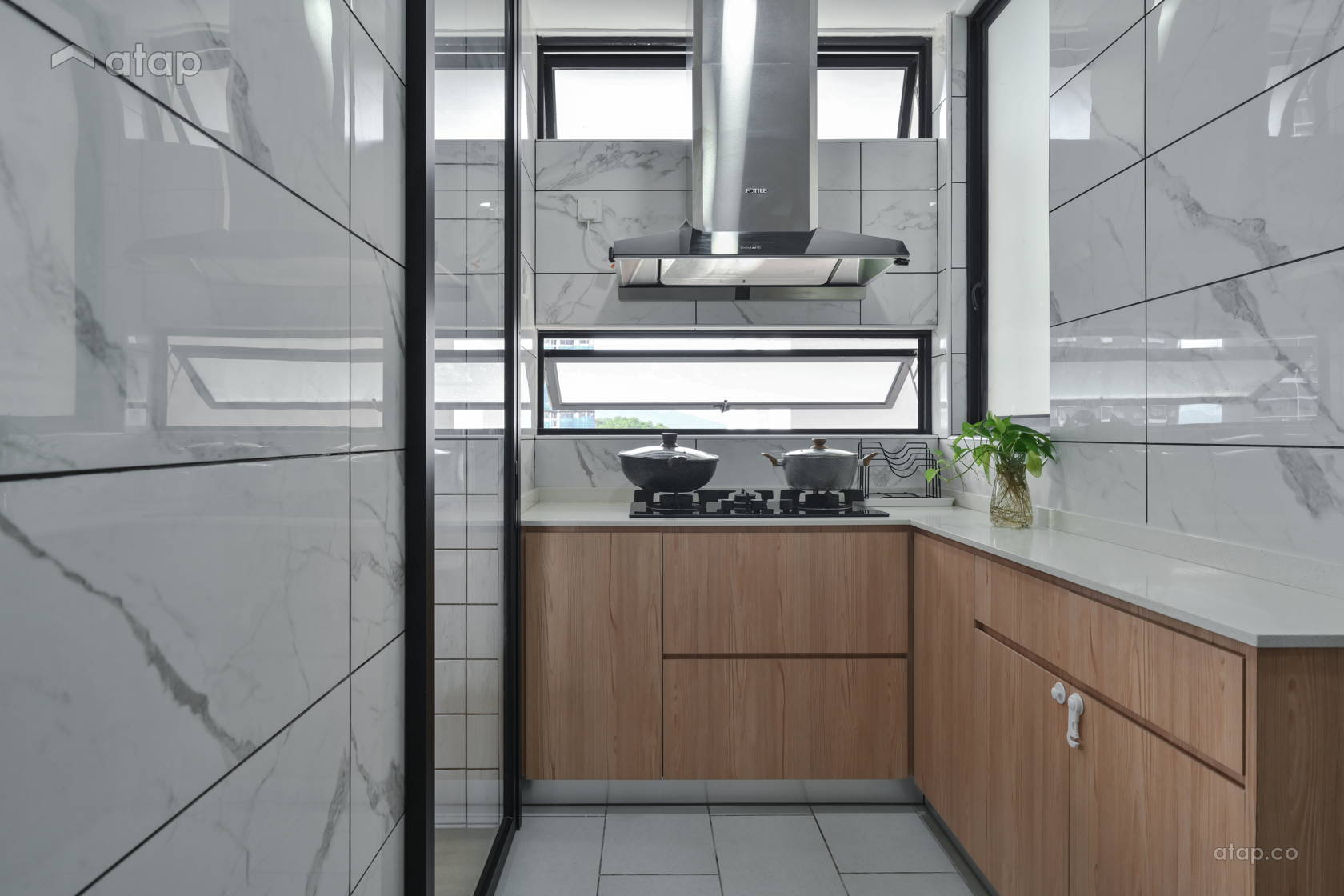 Modern Scandinavian Kitchen condominium design ideas & photos Malaysia ...