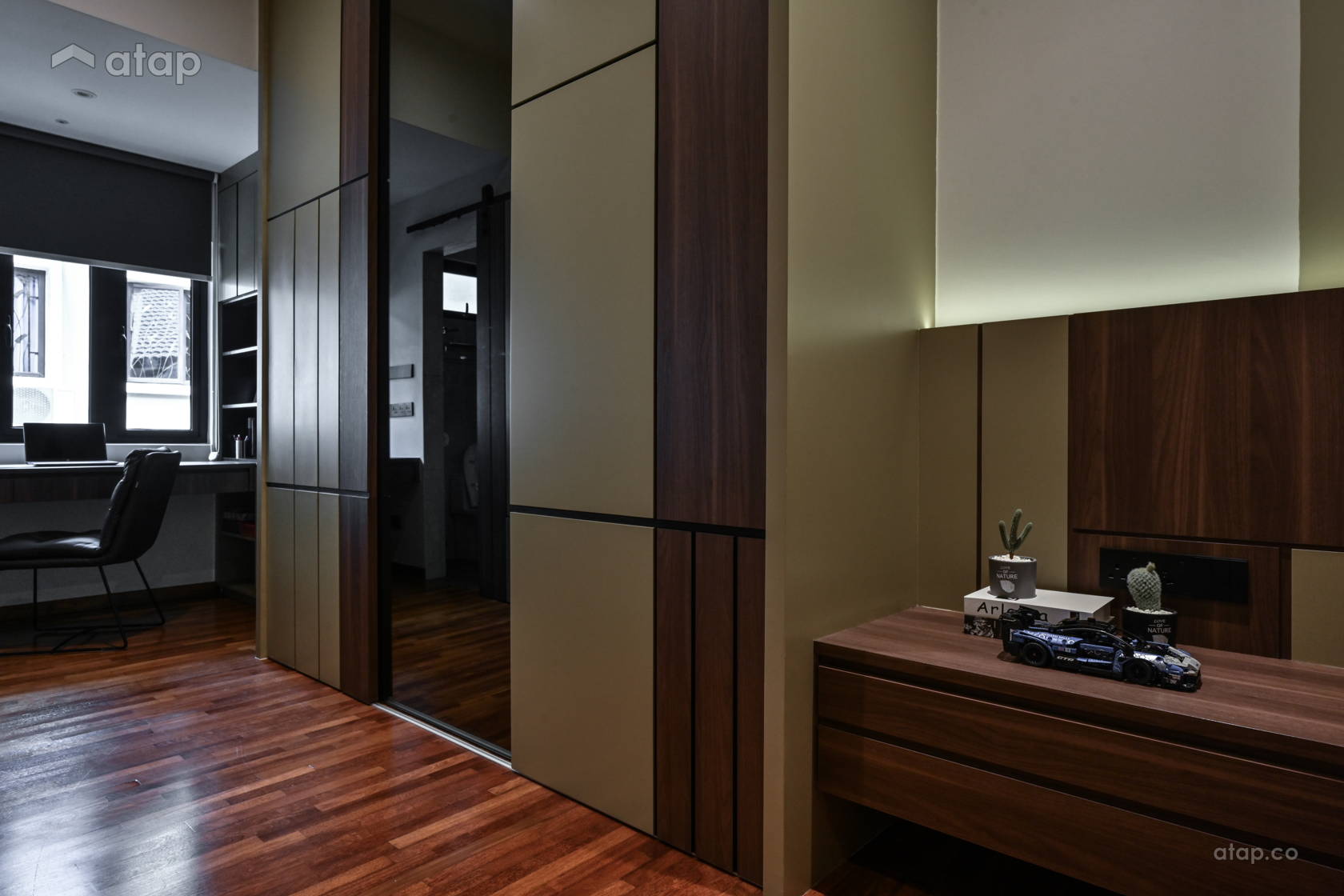 Contemporary Minimalistic Bedroom terrace design ideas & photos ...