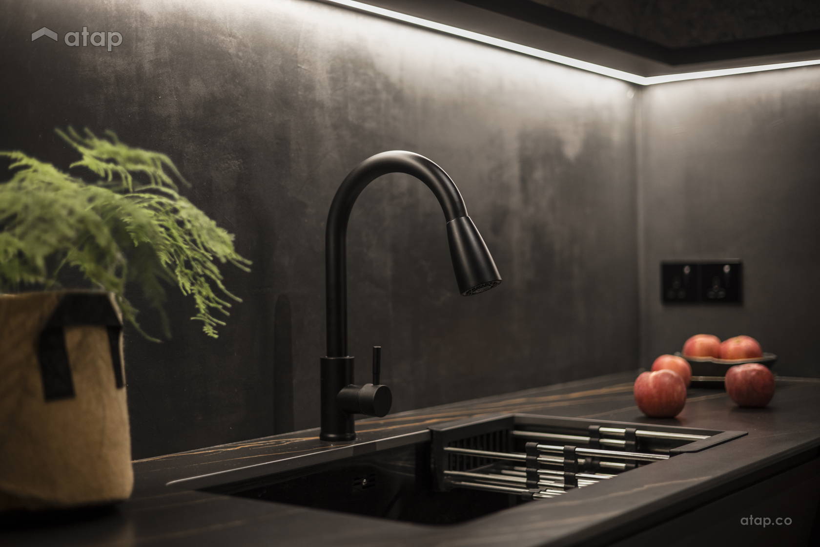 Modern Kitchen condominium design ideas & photos Malaysia | Atap.co