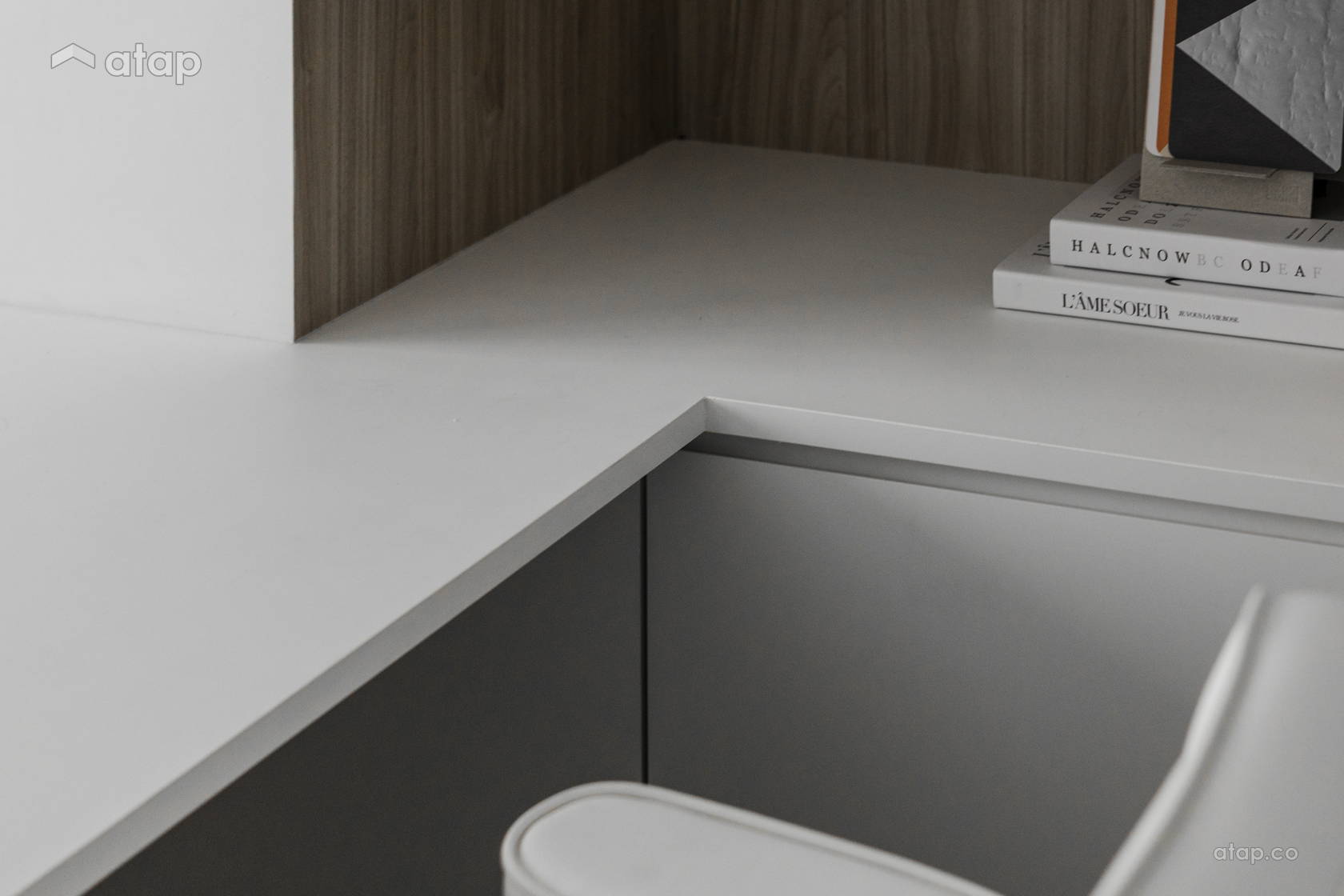 Contemporary Minimalistic Study Room condominium design ideas & photos ...