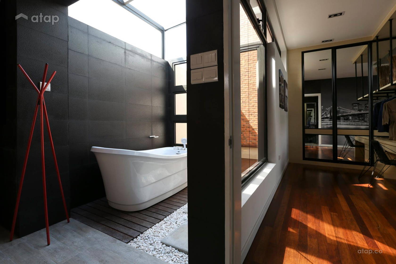 Modern Bathroom terrace design ideas & photos Malaysia | Atap.co